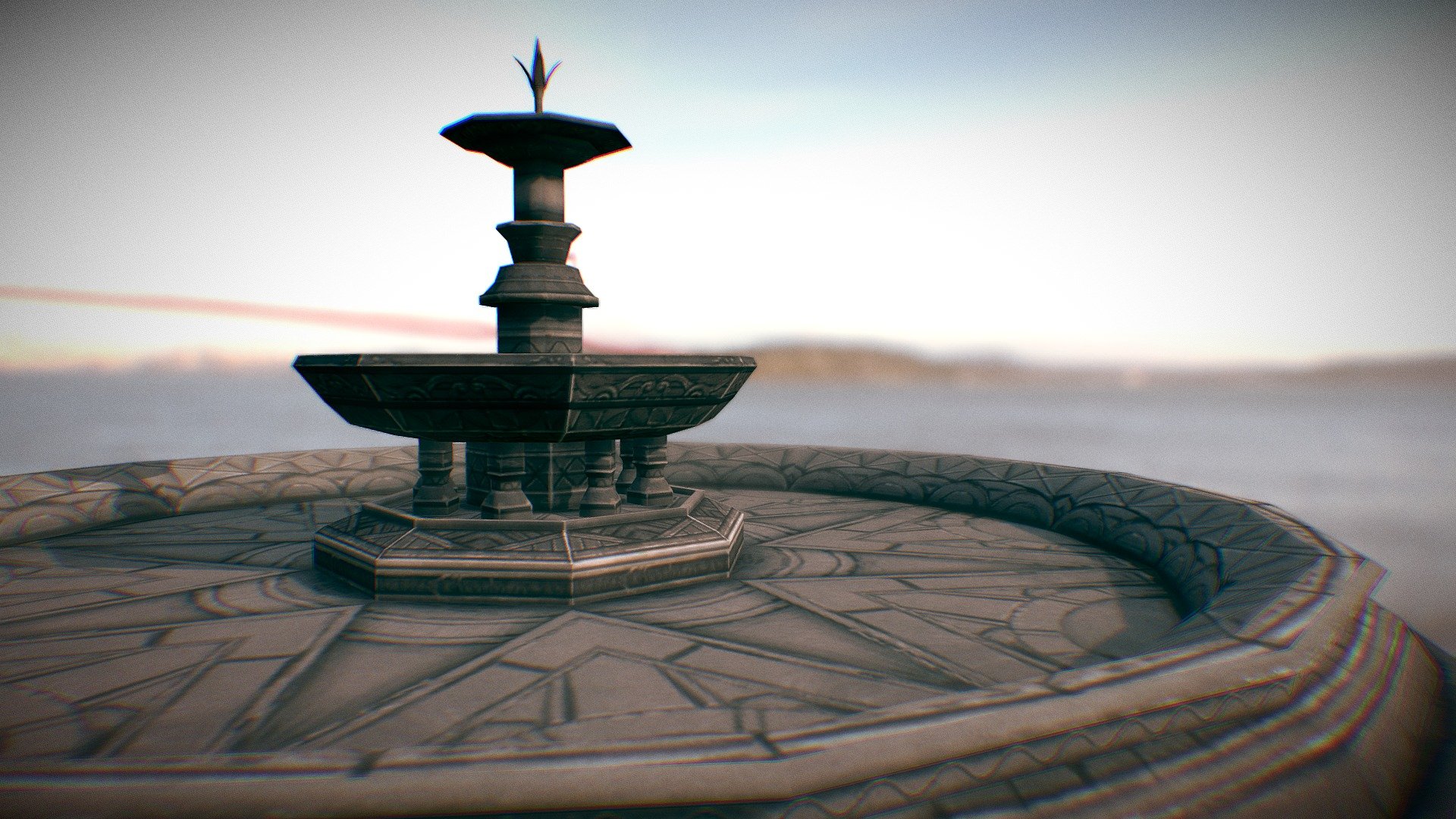 fountain - 3D model by Tomatolyo [012789f] - Sketchfab