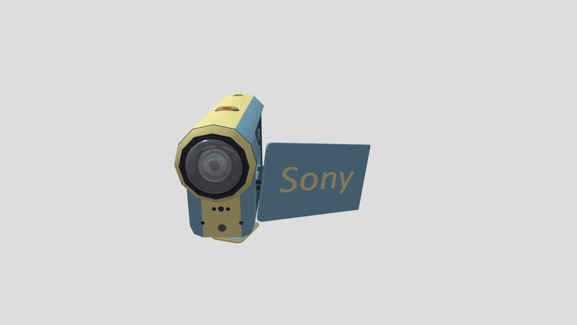 Action Camera Sony - Download Free 3D model by Vasiukov_S (@Vasyukov_S ...