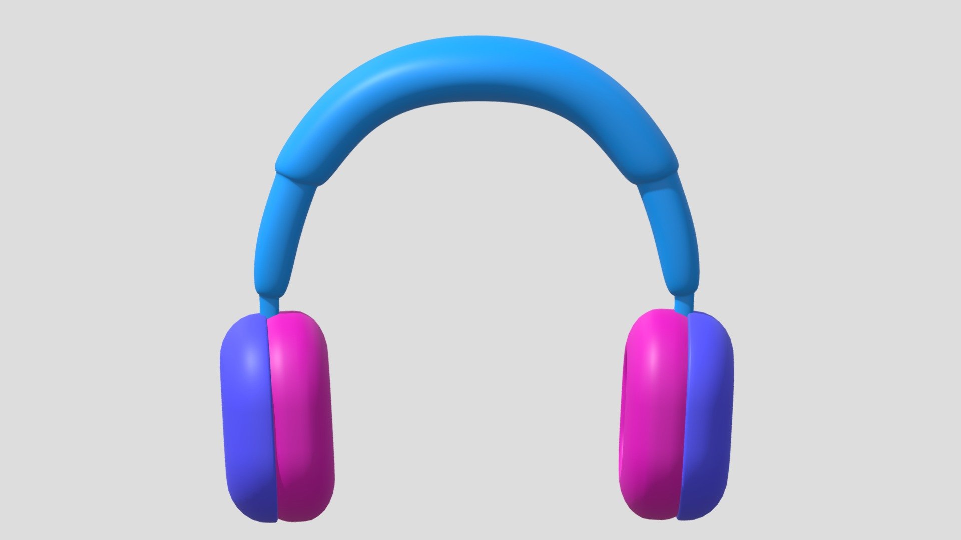 Cartoon Headphone - Buy Royalty Free 3D model by Philip Storm ...