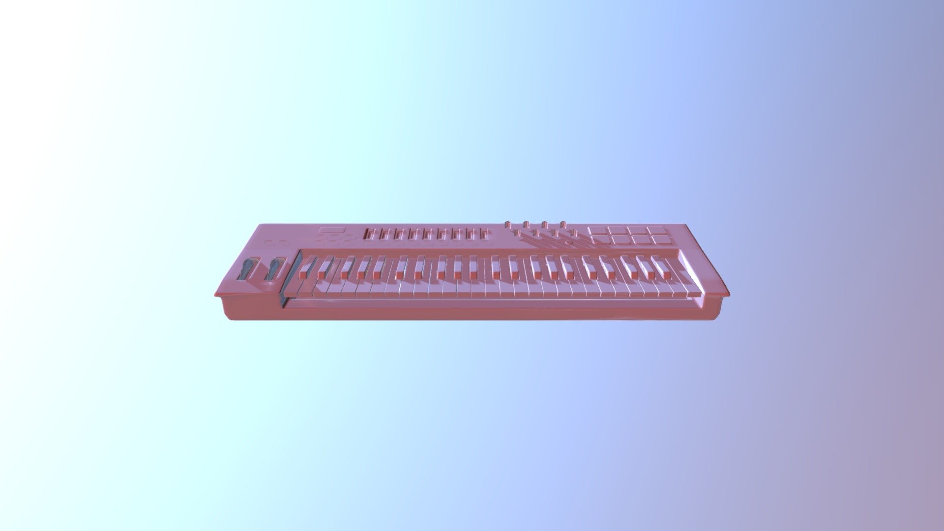 Keyboard SF - 3D model by joel.whatley [0129315] - Sketchfab