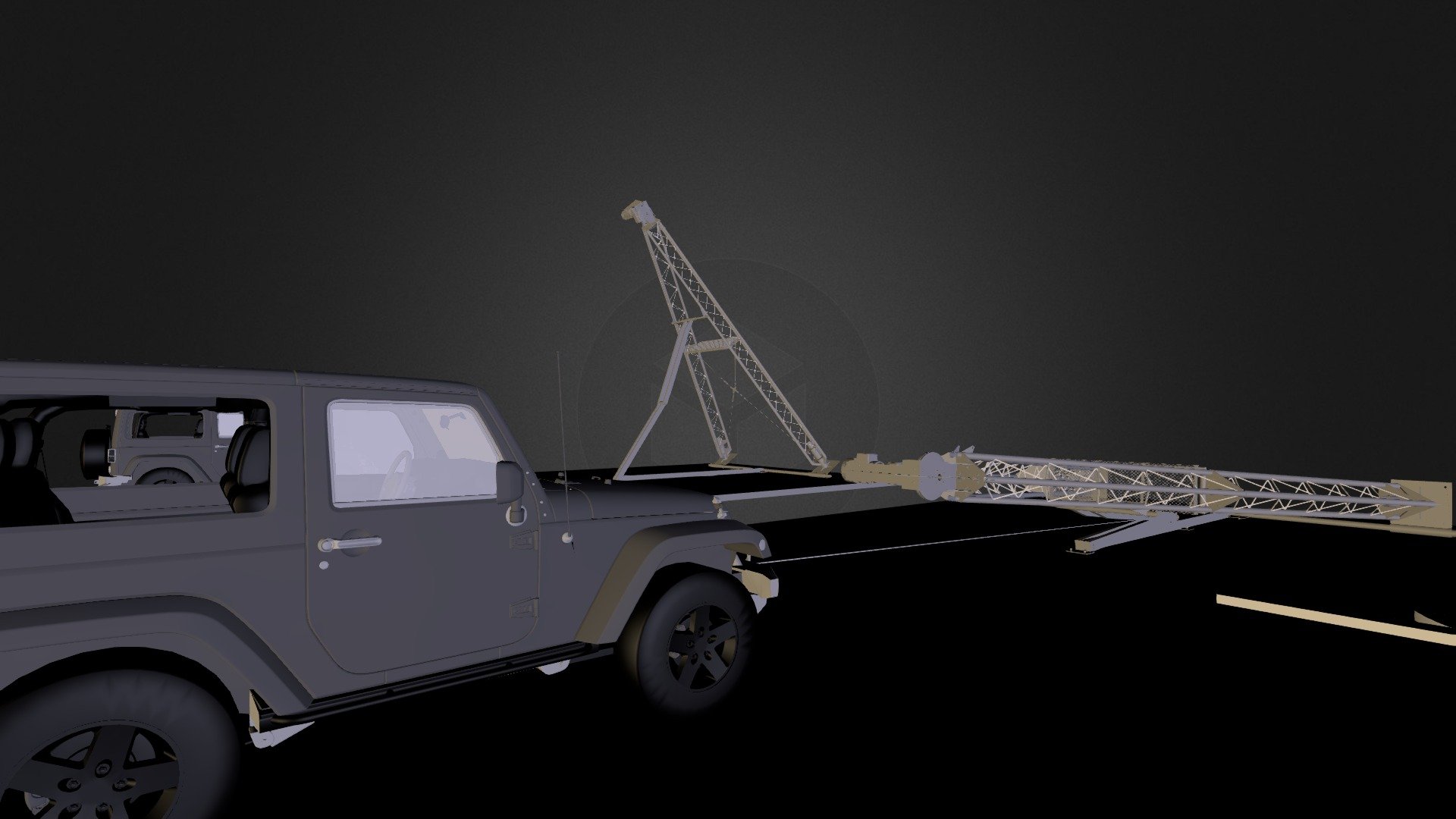 Portable Cableway lift - 3D model by ahjdutoit [0129fb4] - Sketchfab