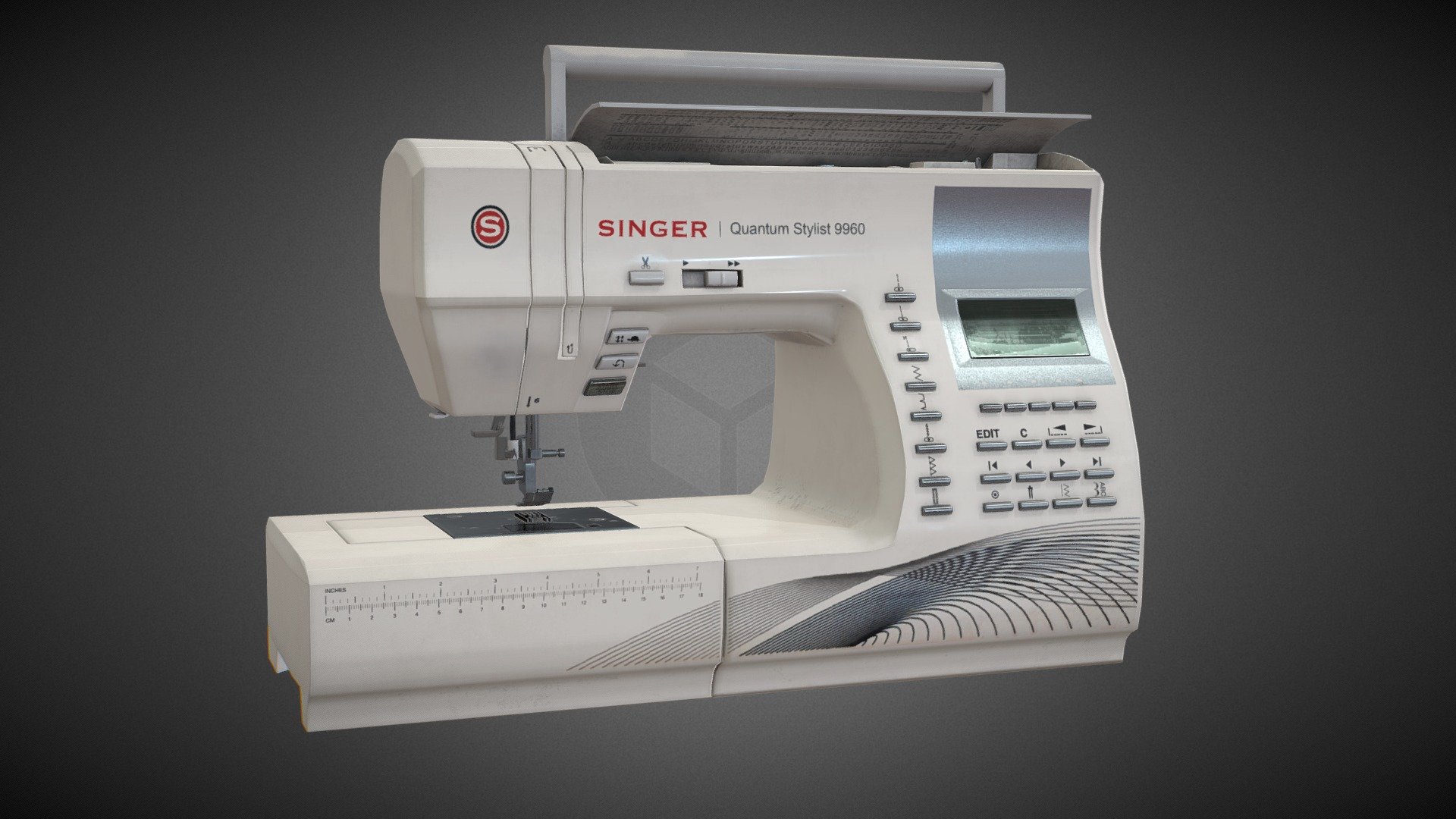 Sewing Machine - 3D model by Daiana Fowler (@Eritheis) [012ac92 ...