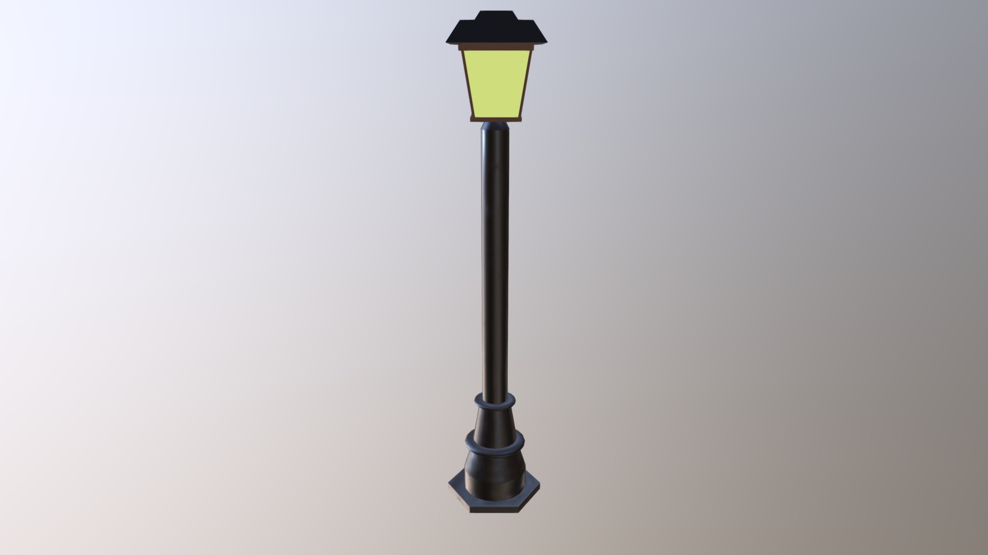 Assignment 6: Lamp Post w/ Texturing - 3D model by The3rdGuardian ...