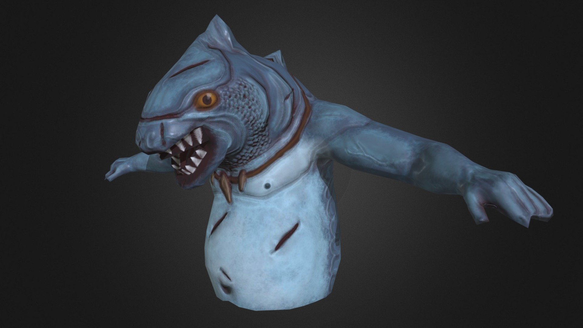 Fishman - 3D model by ImperialFist (@hulkcrash1) [012b896] - Sketchfab