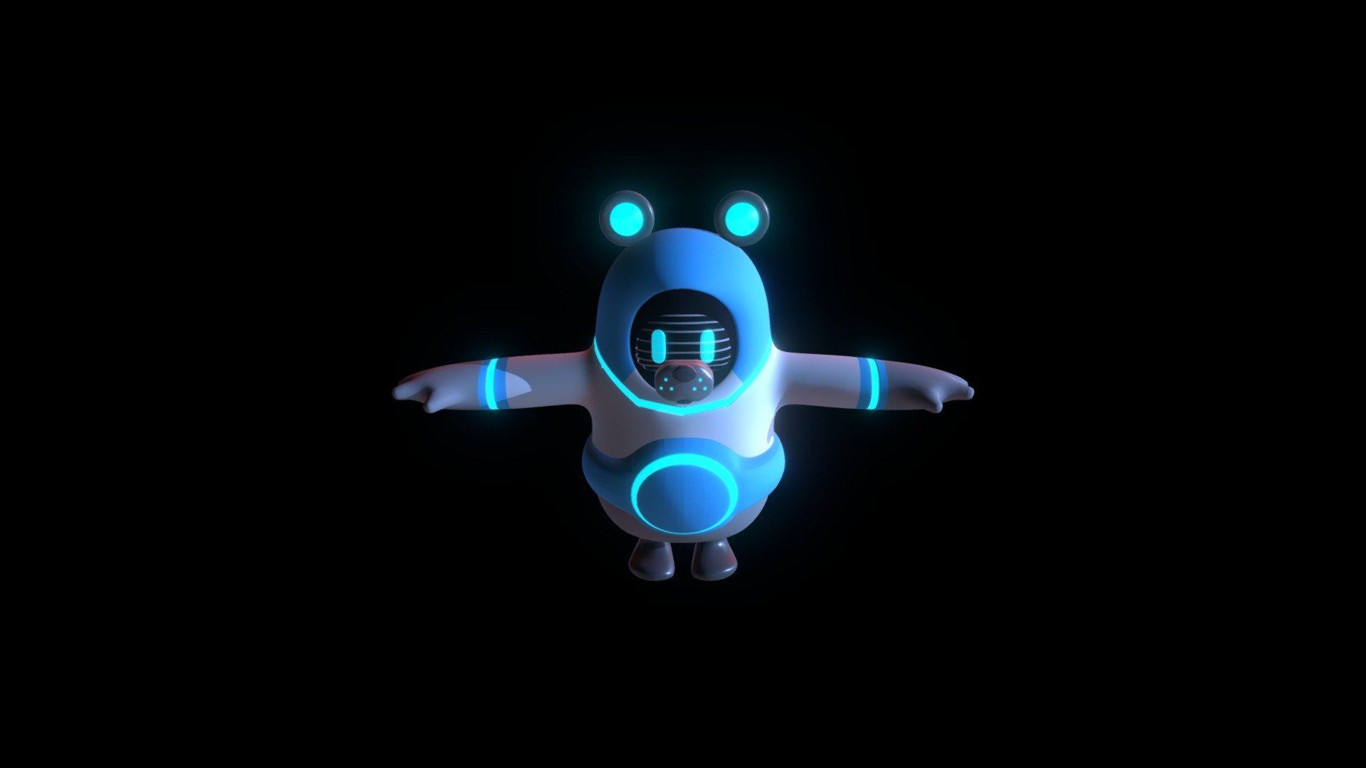 Fall Guys - "Chilly Bear Gears" - Download Free 3D model by MauModel ...