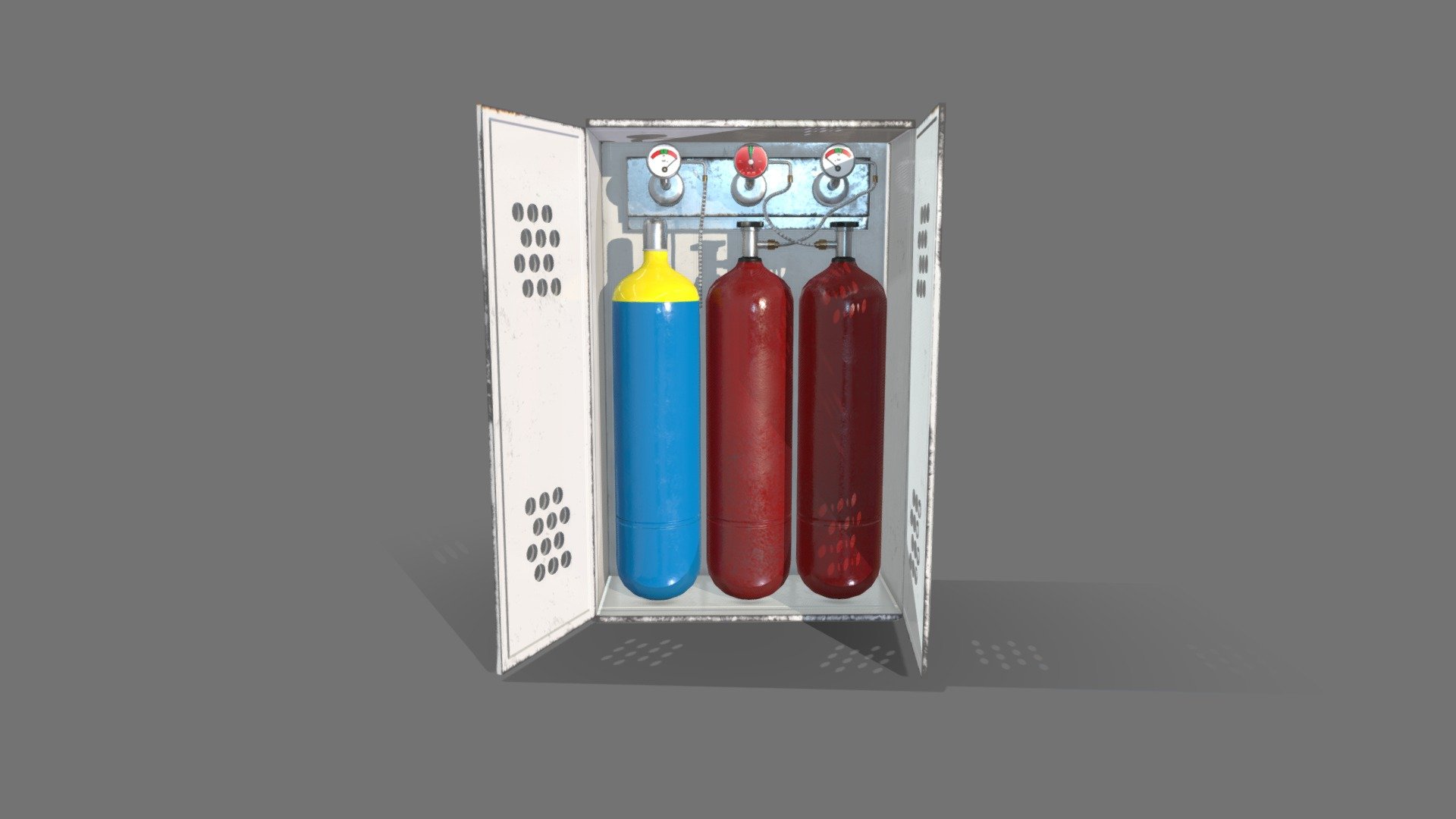 Oxygen tanks - Buy Royalty Free 3D model by Sousinho [012fa83 ...