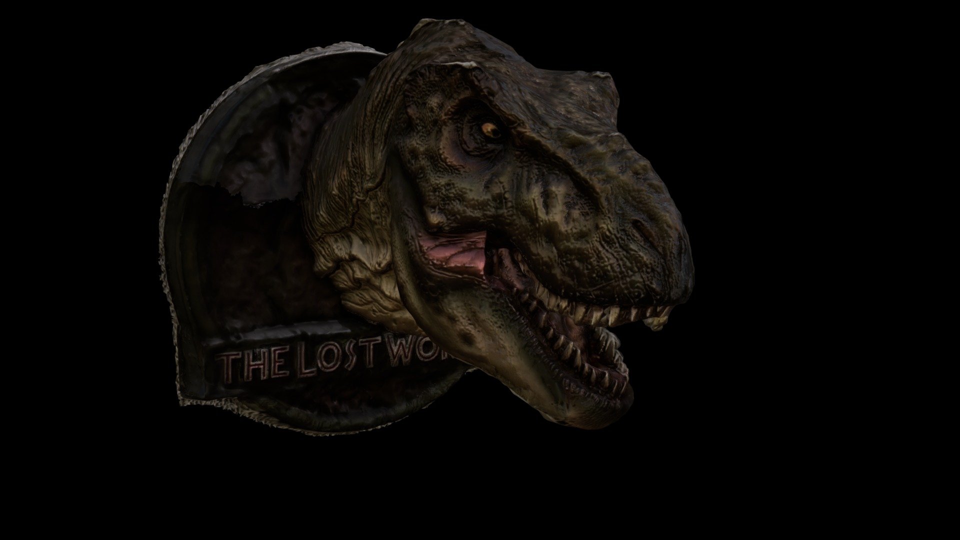 The Lost World Bull Rex Bust Scan - 3D model by MichaelWoods [0130338 ...