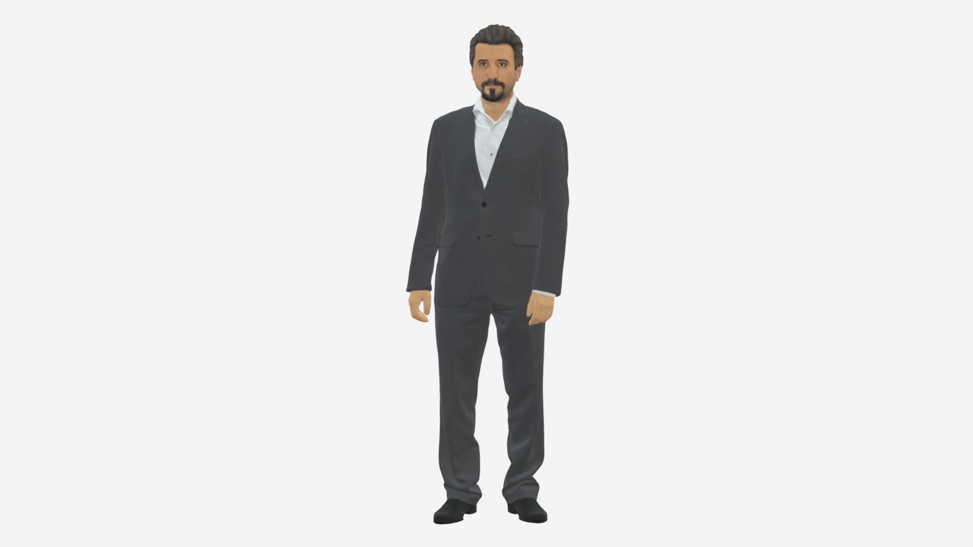 Man In Gray Suir 0684 - Buy Royalty Free 3D model by 3DFarm [0130bd7 ...