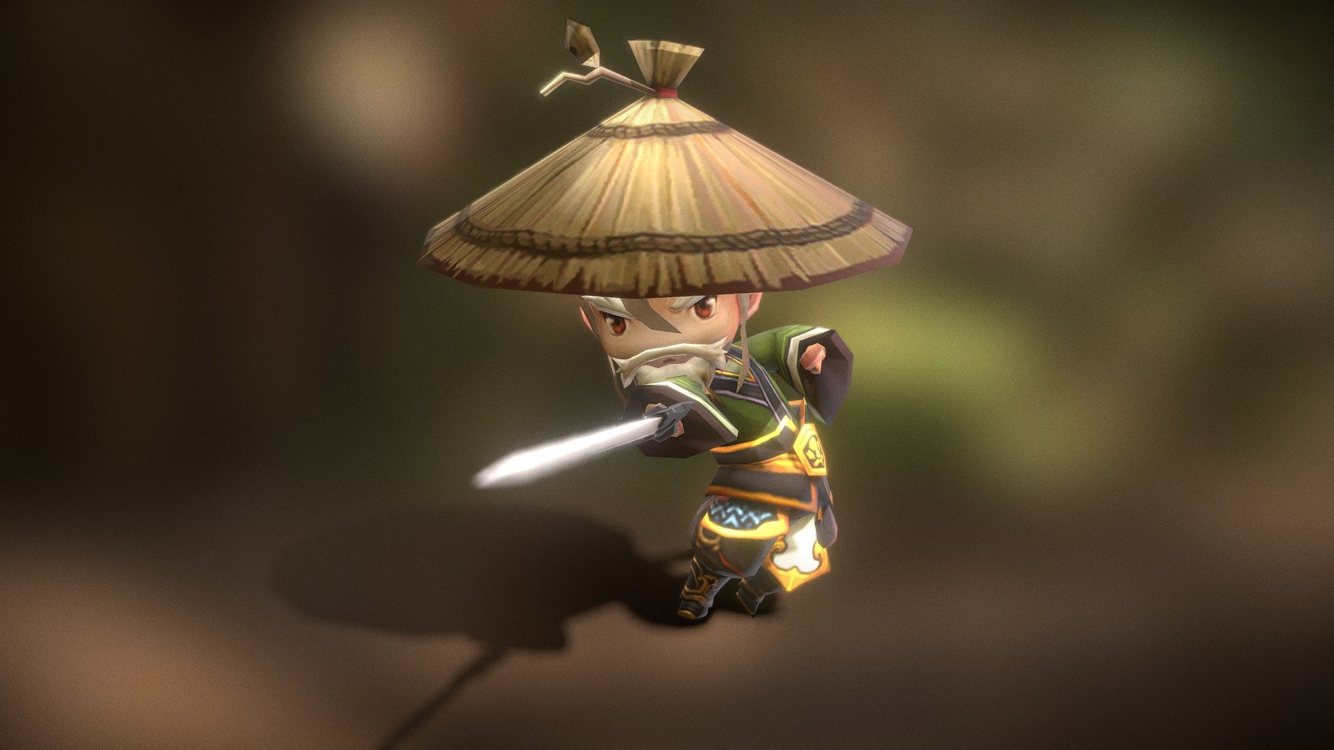 Three kingdoms - Additional hero Isibee - 3D model by jjstudio222 ...
