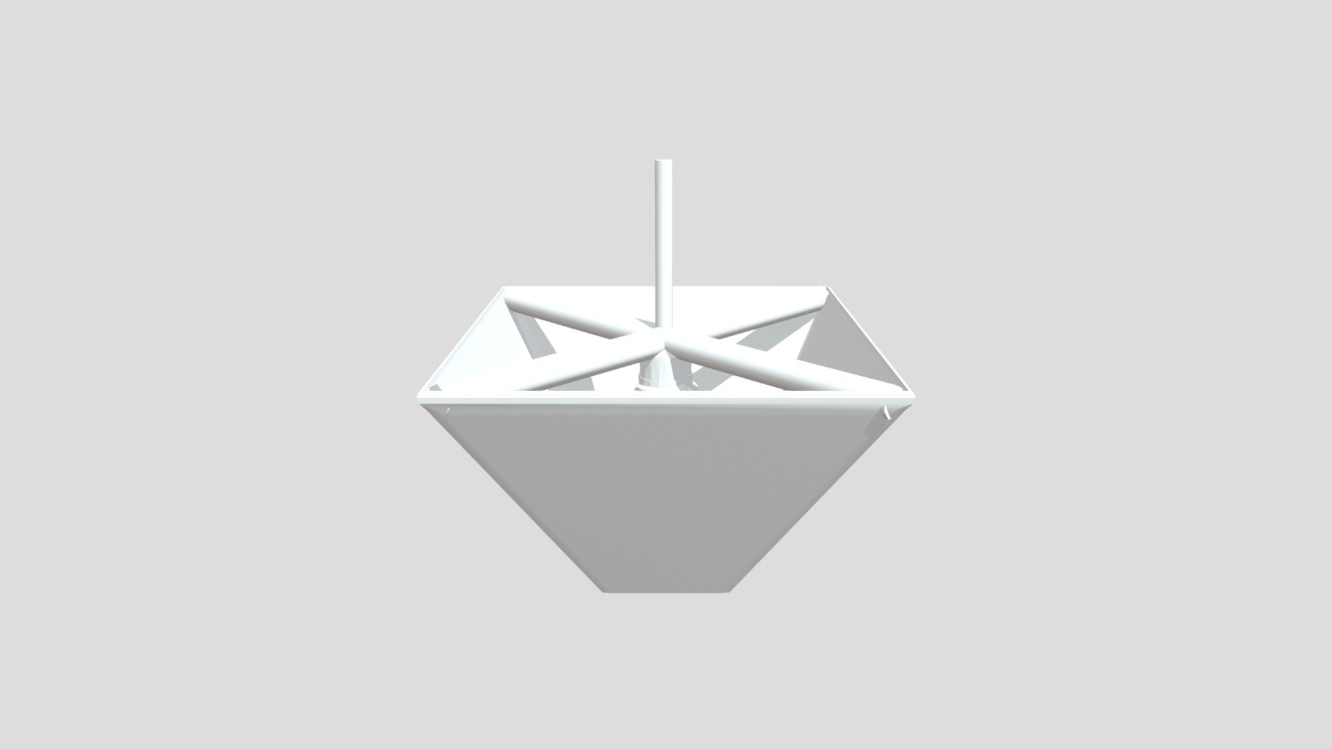 Ceiling light (untextured) - Download Free 3D model by Kumatora ...