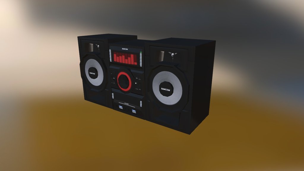 Radio - 3D model by Jessy Moon (@JessyMoon) [01323f0] - Sketchfab