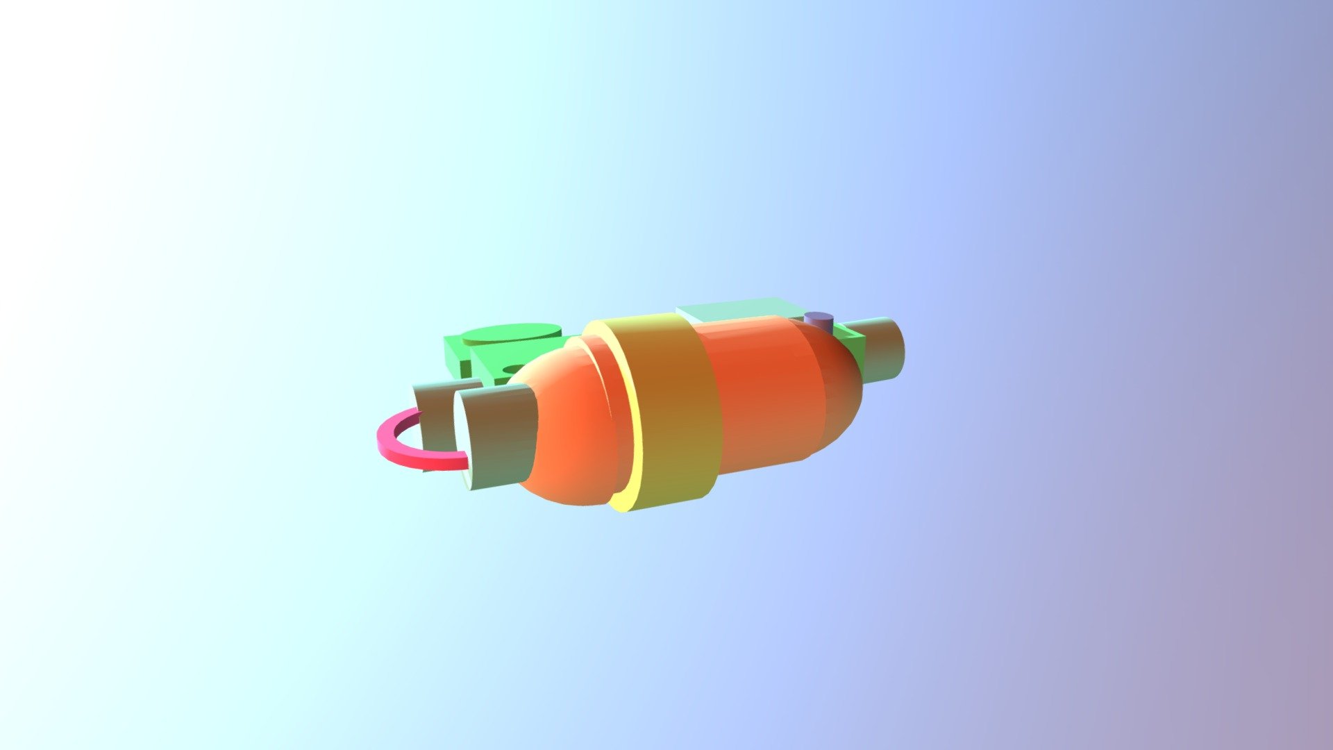 Project Creative #22 Splattershot From Splatoon - 3D model by ...