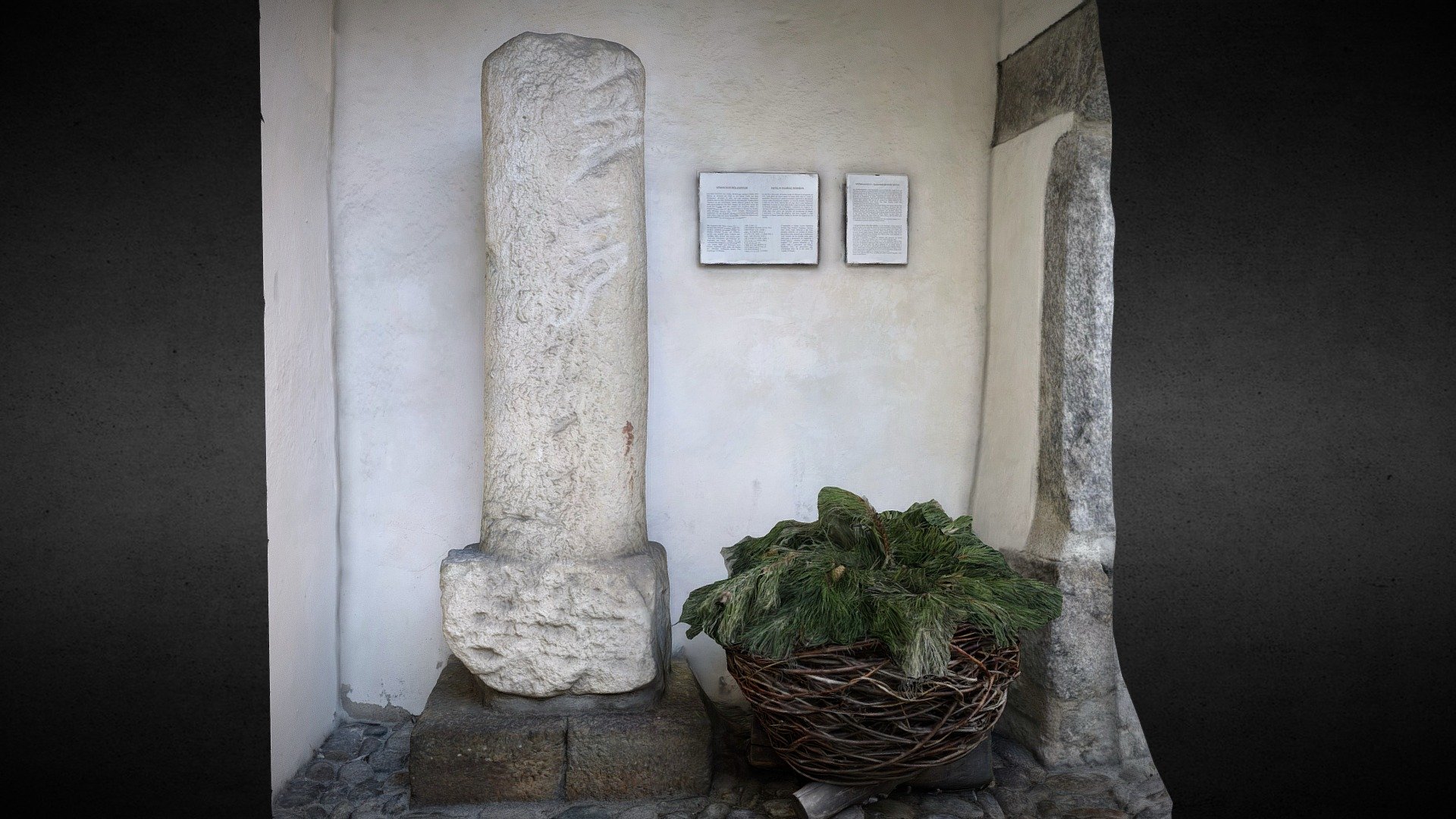 M067.08 - Roman Milestone Sterzing - Download Free 3D model by ...