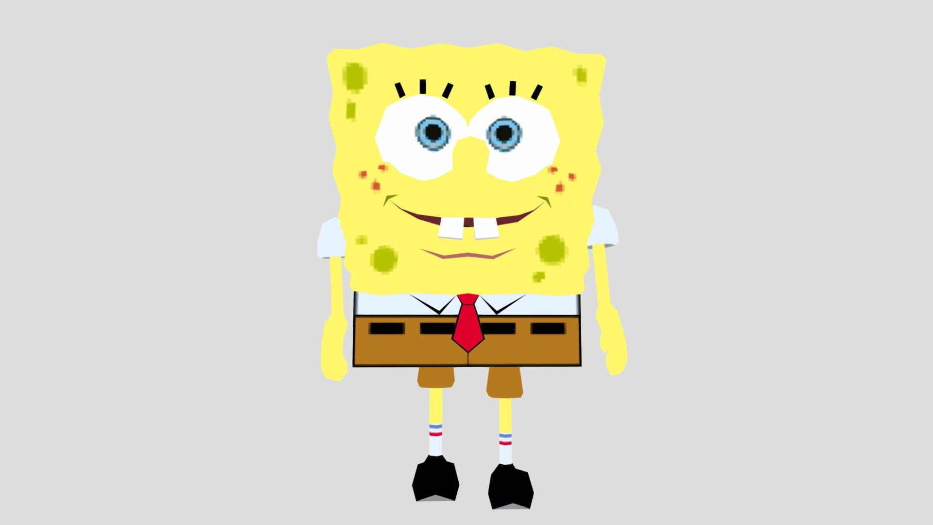Bfbb spongebob with moving limbs - Download Free 3D model by ...
