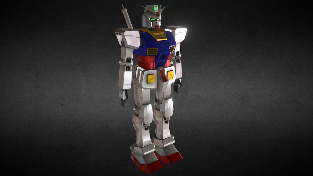 RX-78-2 Replica - 3D model by ajmuhammad [013474d] - Sketchfab