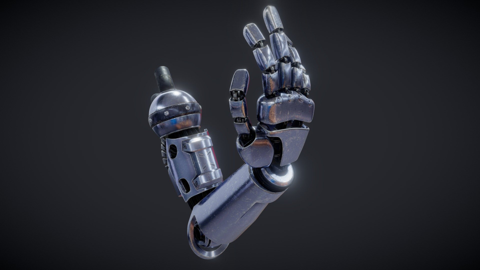 Robotic Arm - 3D model by Sack7040 [0134da6] - Sketchfab
