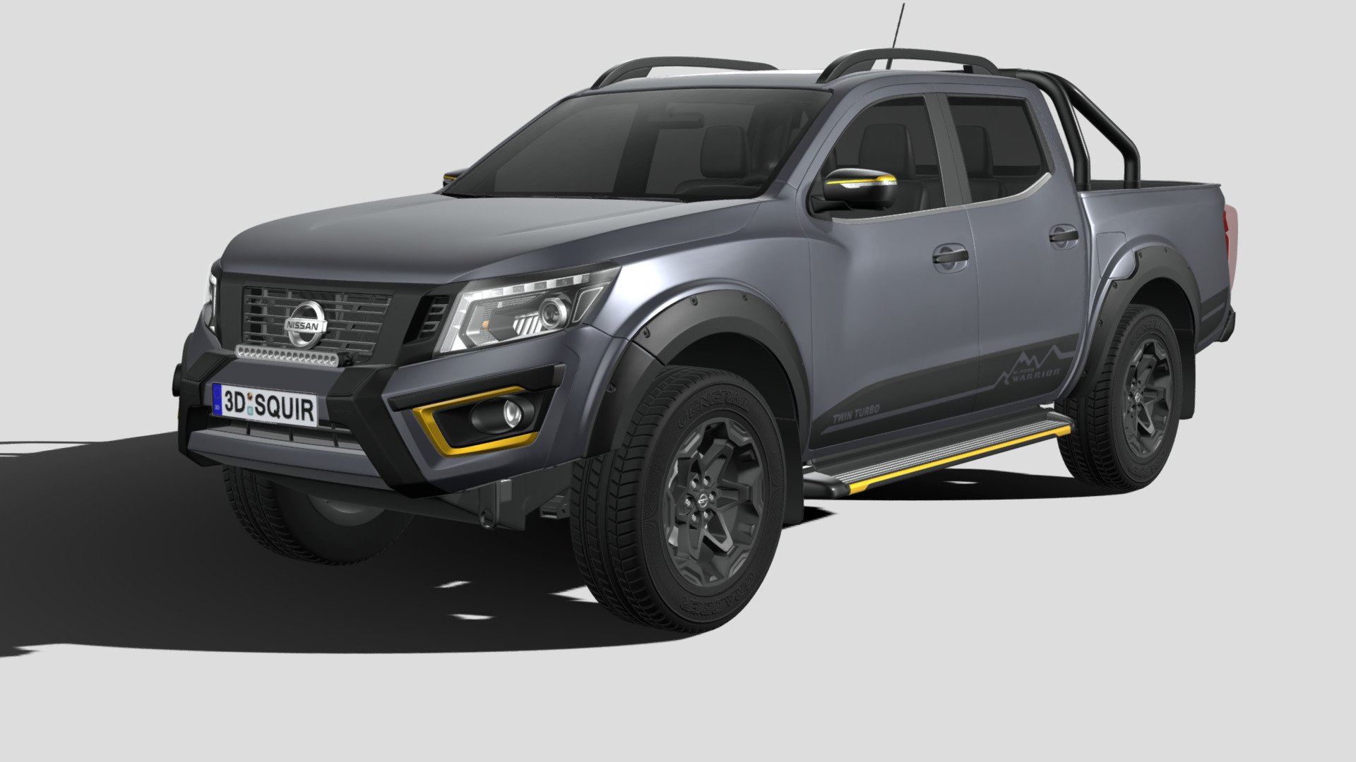 Nissan Navara N-Trek Warrior 2020 - Buy Royalty Free 3D model by ...
