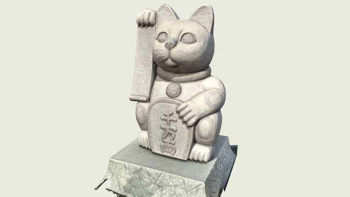 Maneki-neko 3D models - Sketchfab