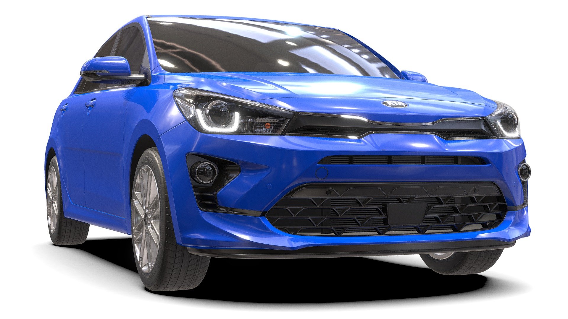 KIA Rio 2021 - 3D model by autoactiva [0136d0a] - Sketchfab