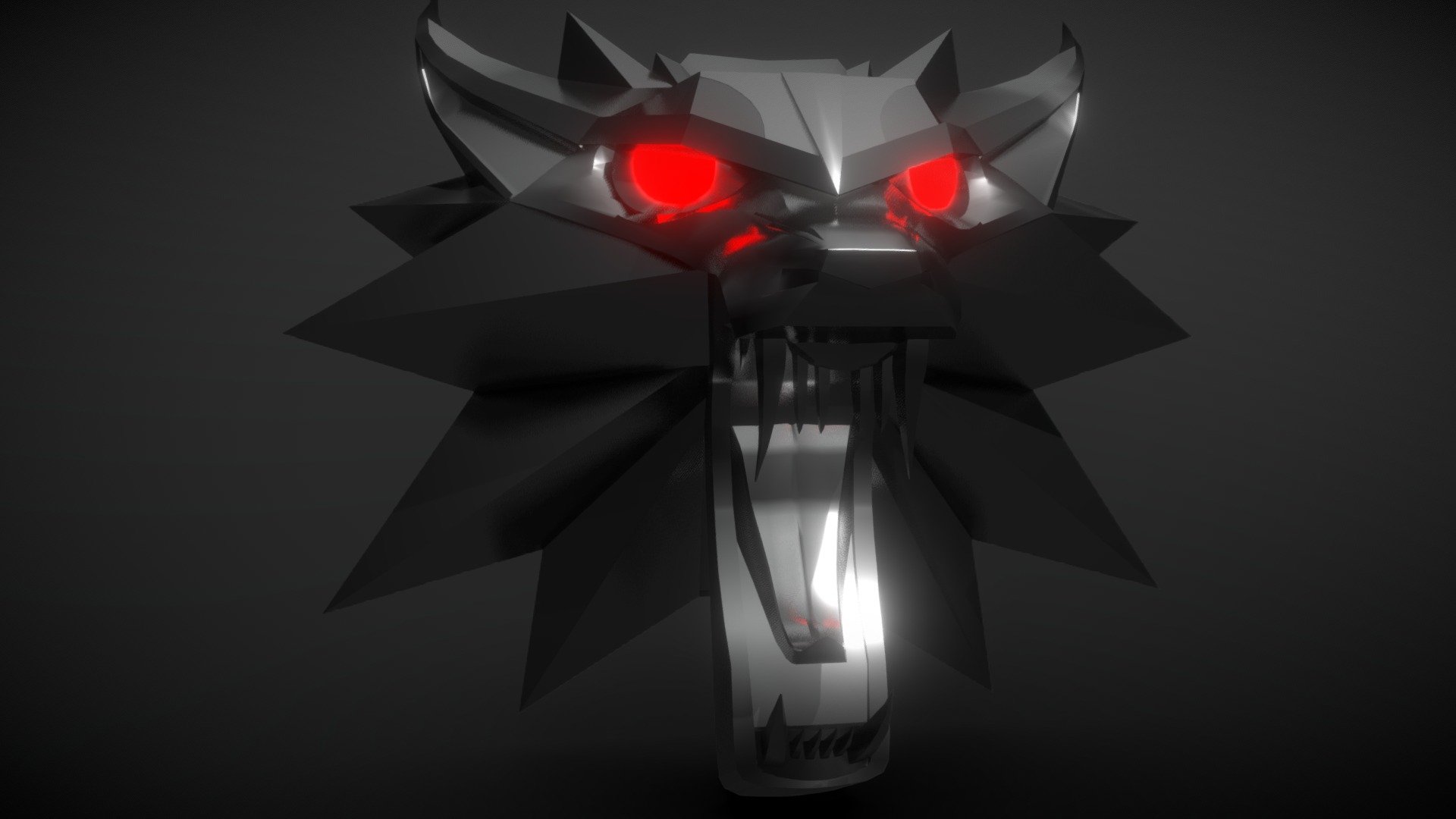 Witcher Medalion // Witcher III - 3D model by VLPAQ. (@vlpaq) [0138df4 ...
