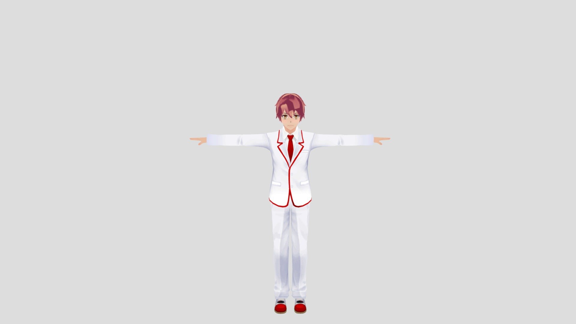 YandereSimulator-Male Student Blazer Uniform - Download Free 3D model ...