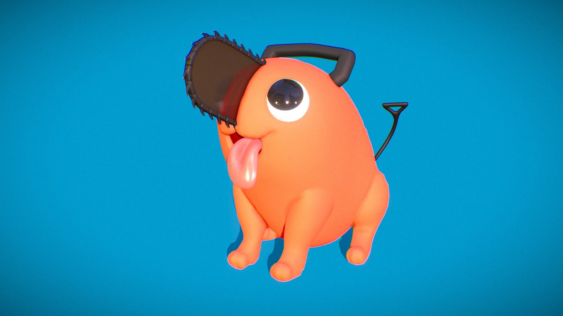 Pochita - 3D model by Nocvul [01396c2] - Sketchfab