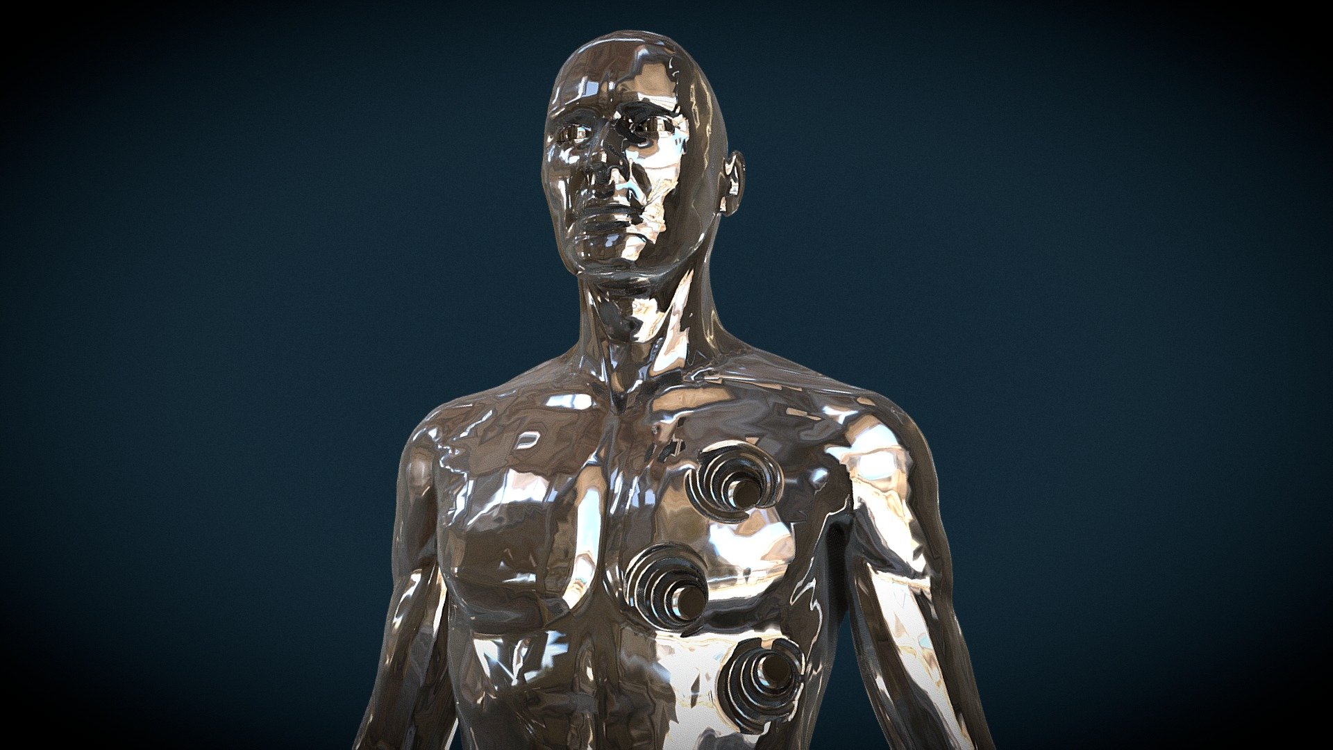 T-1000 - Download Free 3D model by SorroW (@CoppoB) [013c387] - Sketchfab