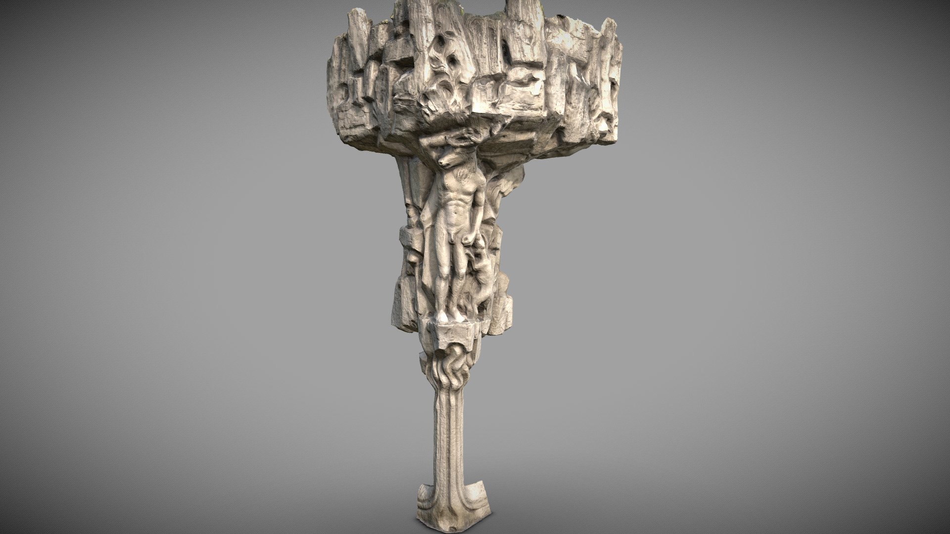 Corner Pillar Sculture - Buy Royalty Free 3D model by Léonard_Doye ...