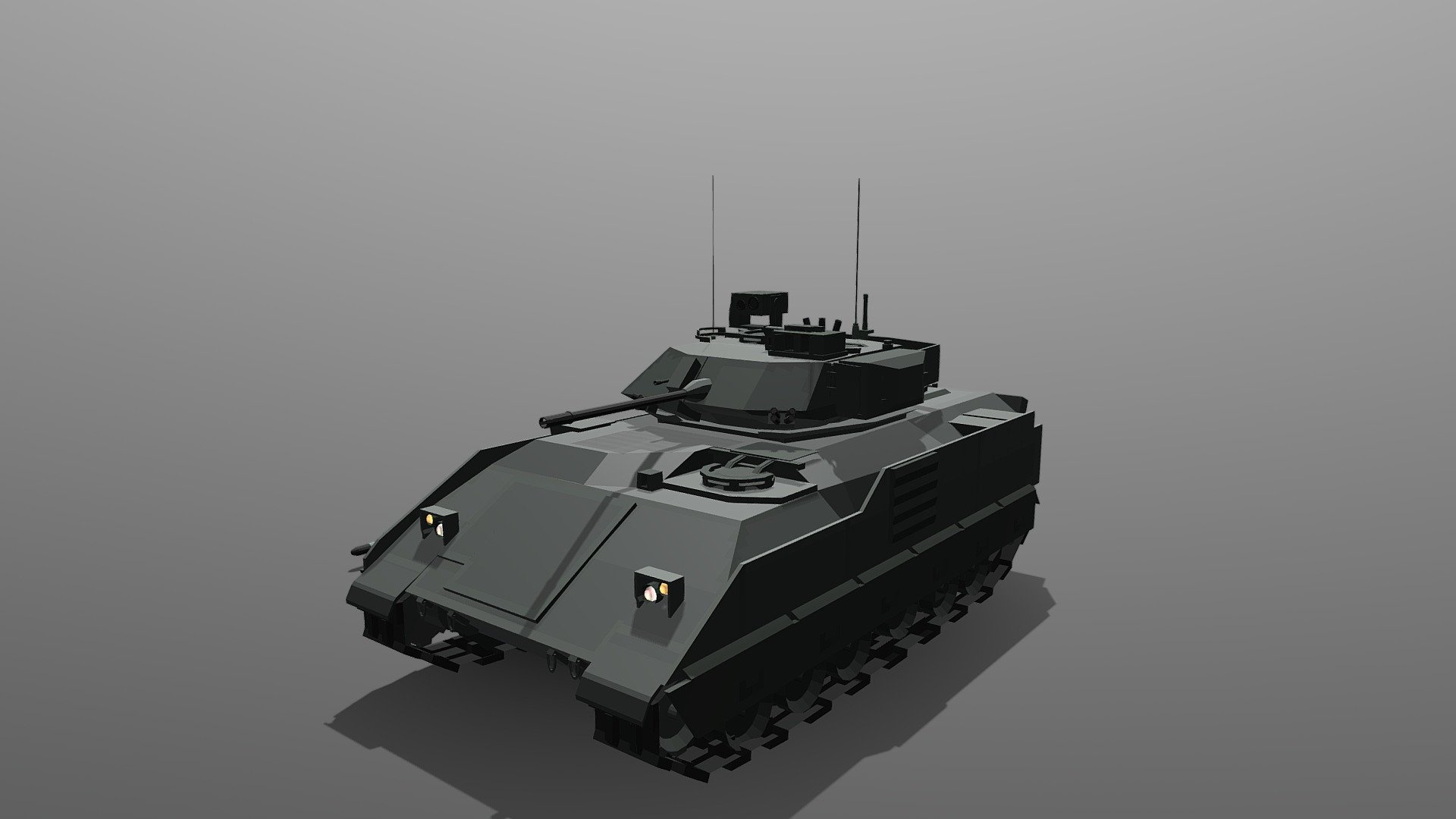 Low poly M3a3 Bradley - Download Free 3D model by SIpriv (@S1Priv ...