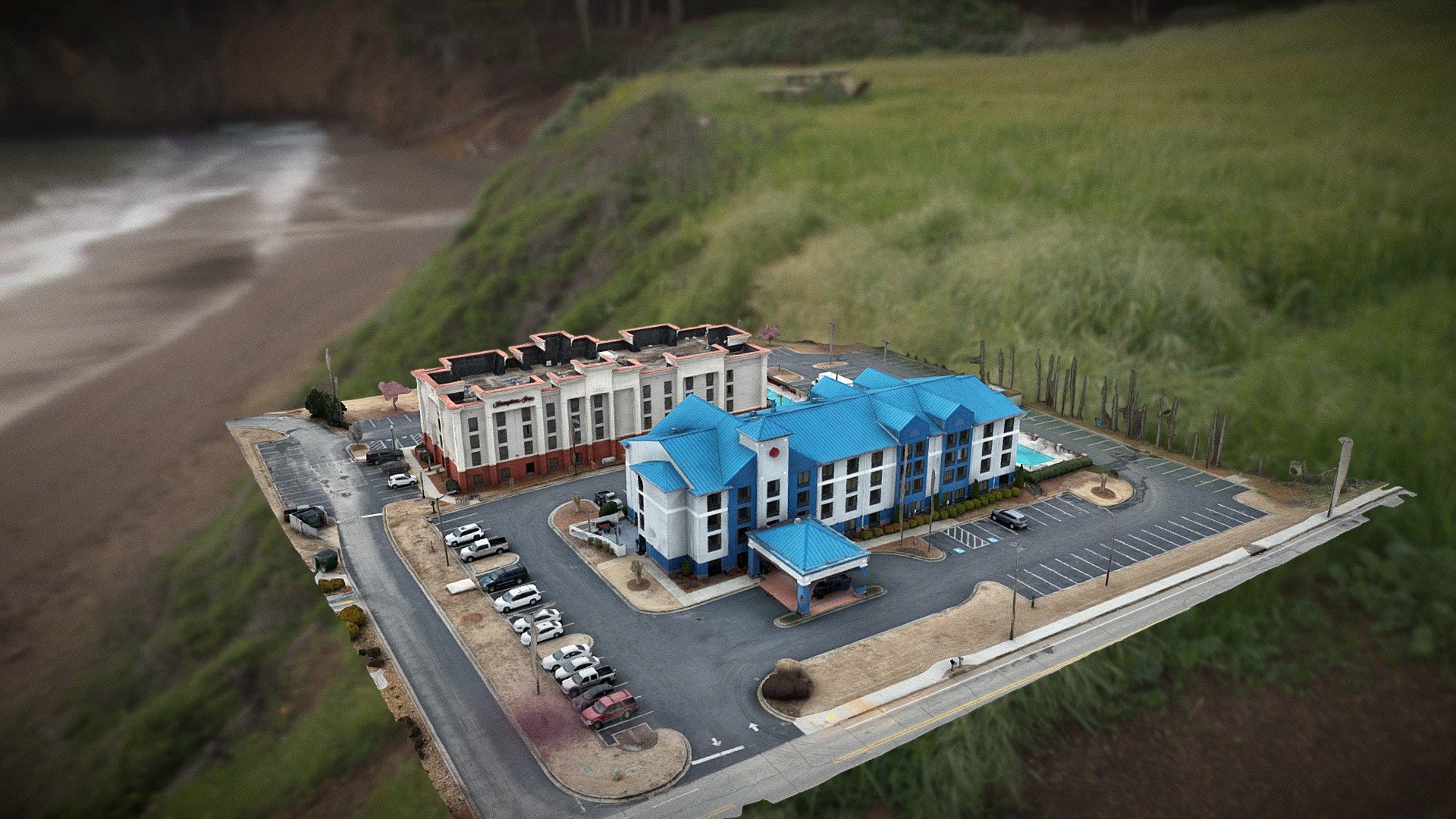 Hotel architecture 3d model - Download Free 3D model by R3COOP ...