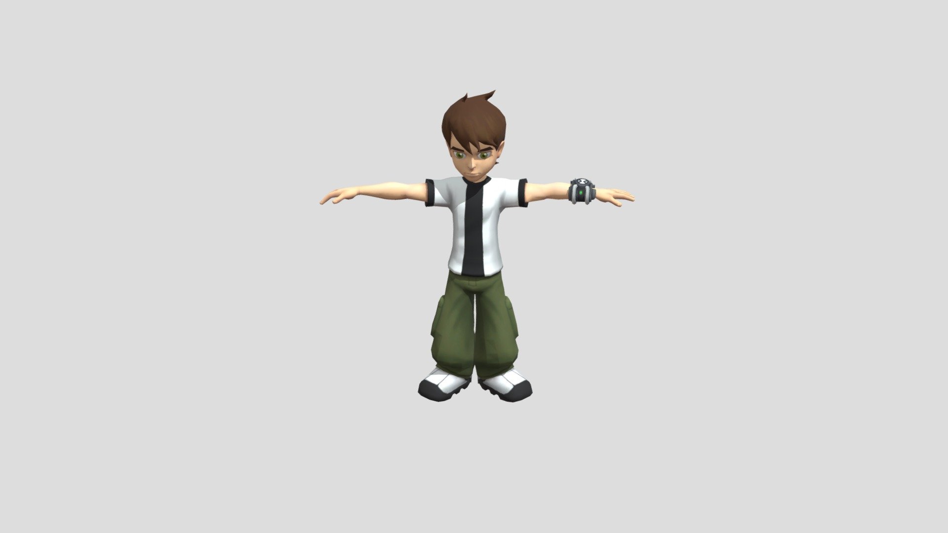 Ben 10 Dancing - Download Free 3D model by 3D by Renato🎅 (@3dbyrenato ...