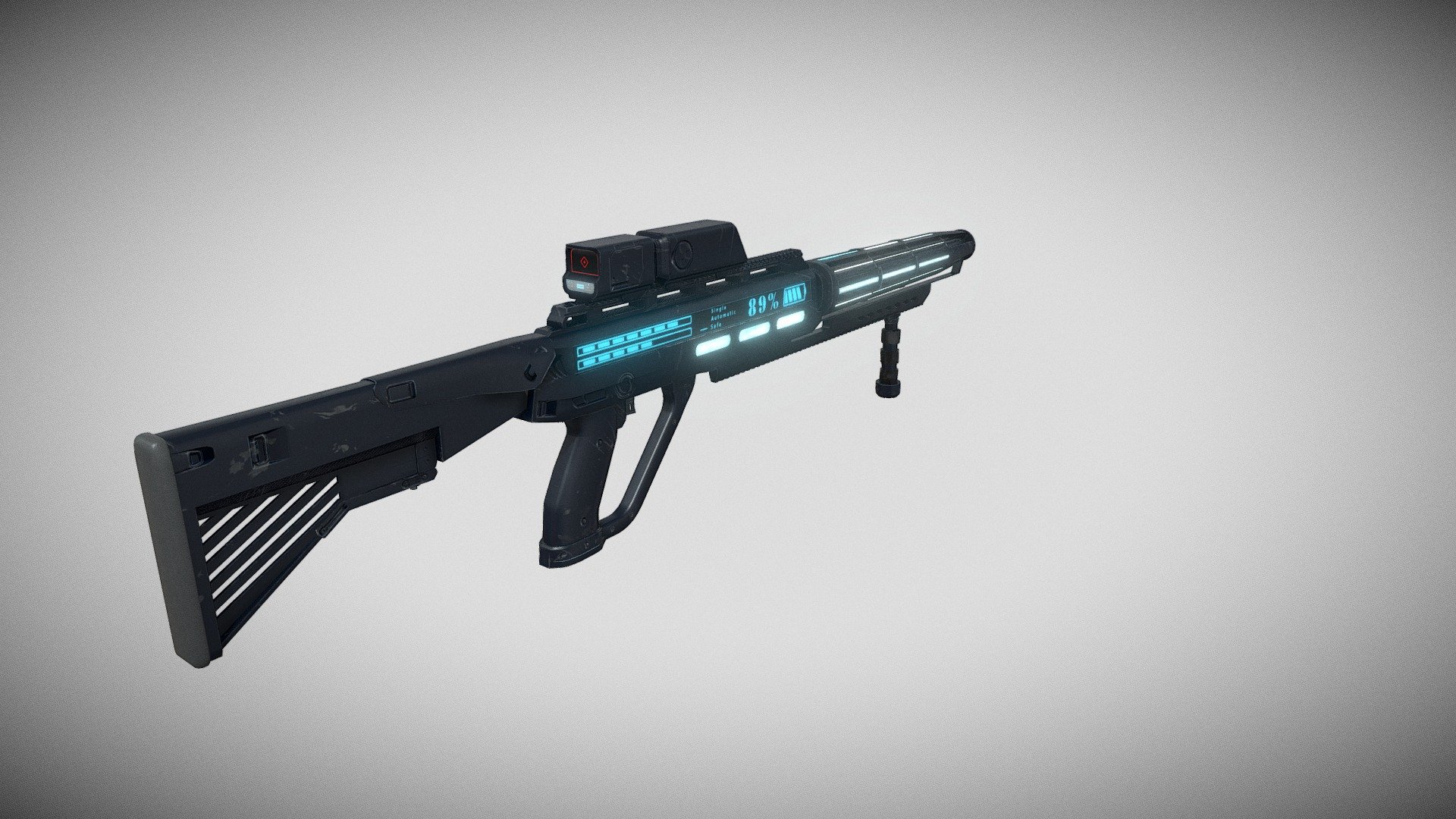 scifi Railgun - Buy Royalty Free 3D model by Korboleev Vitalii ...
