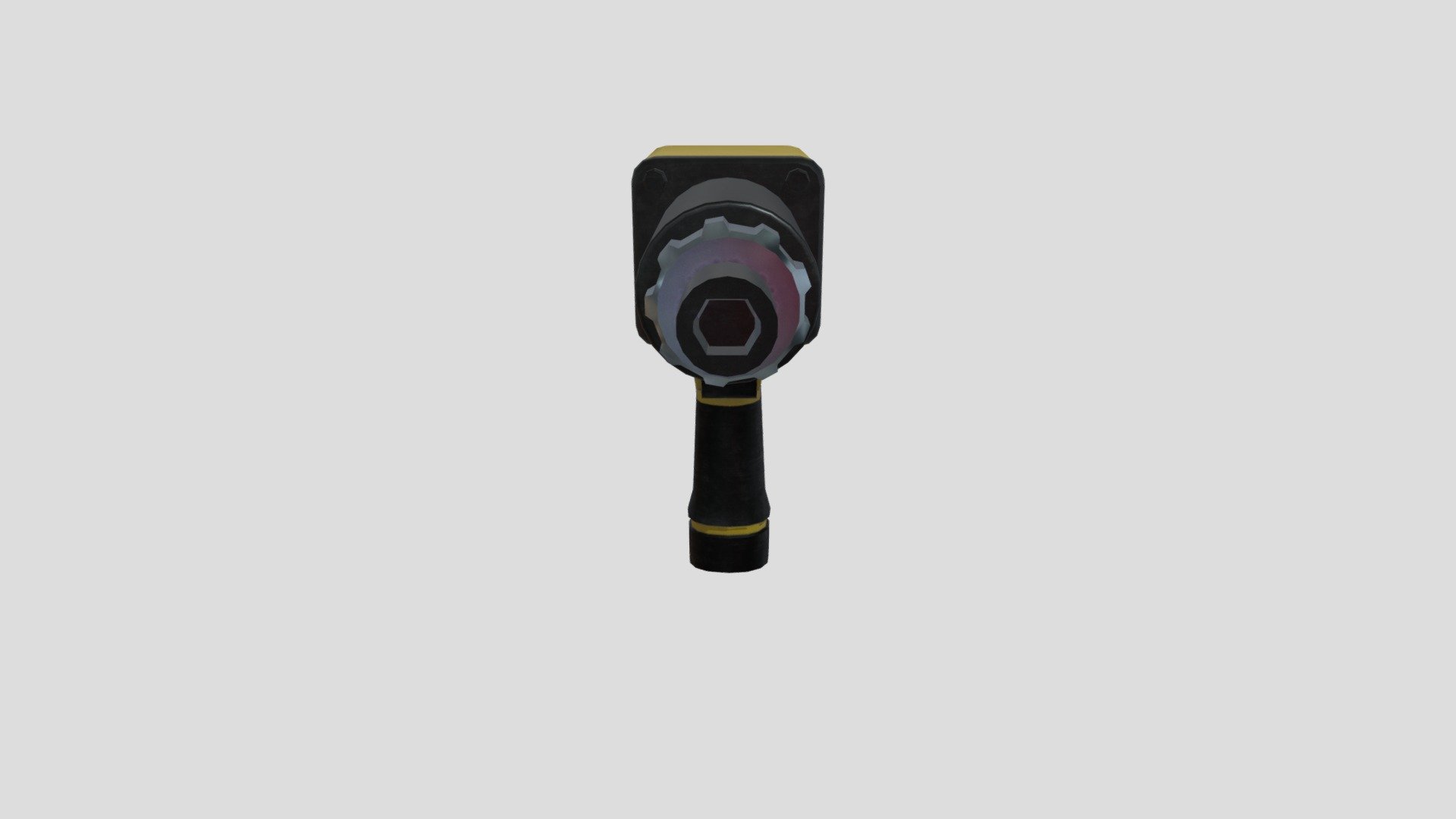 Pneumatic Nutrunner Gun - 3D model by gyildiz [013ded8] - Sketchfab