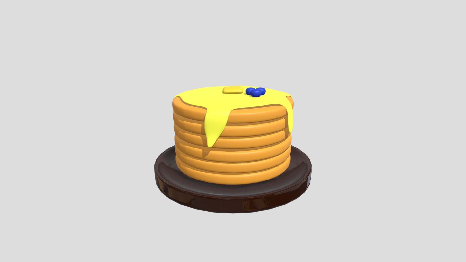 Pancake - Download Free 3D model by Akinremi [013e420] - Sketchfab