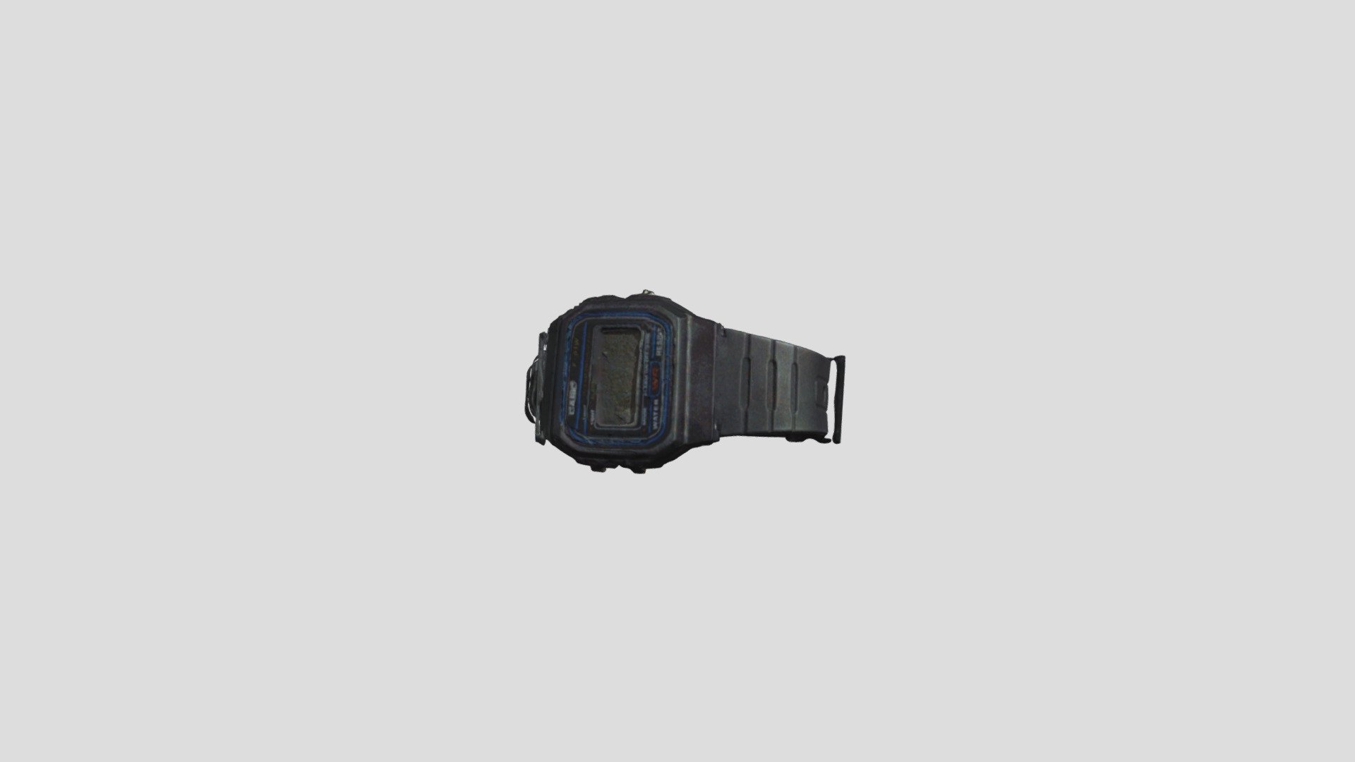 Casio digital watch - 3D model by Aberdeen City Libraries ...