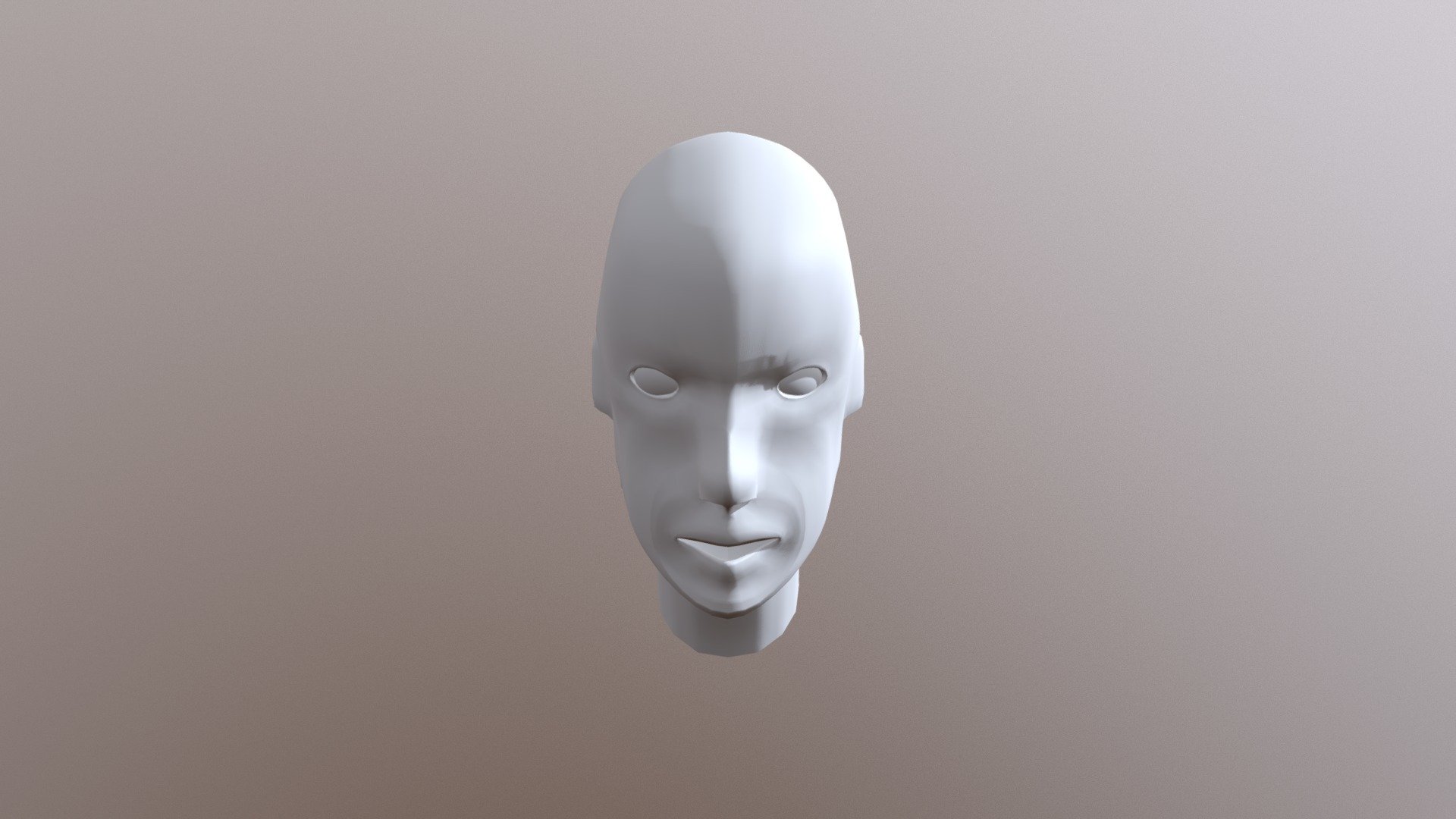 Finished Head - 3D model by Atom1405 [013f59f] - Sketchfab