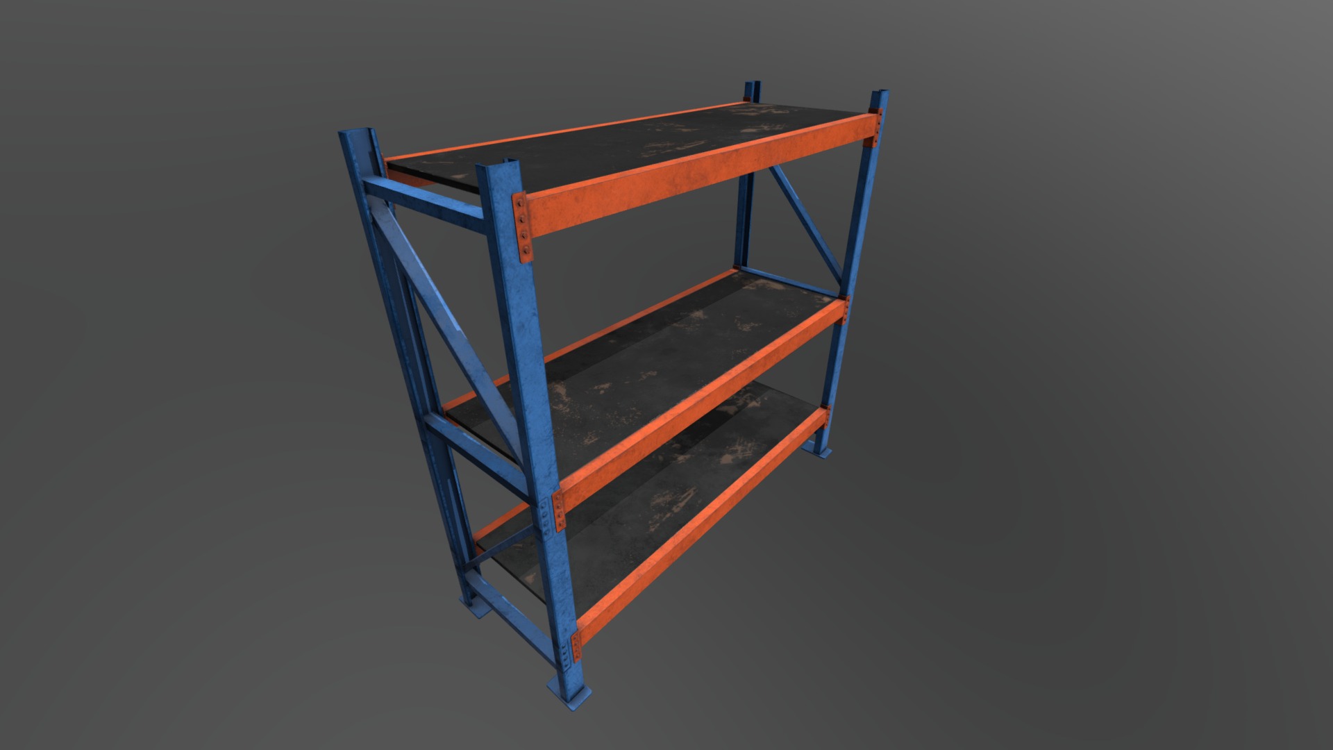 Pallet Rack - 3D model by mediusup [013f765] - Sketchfab