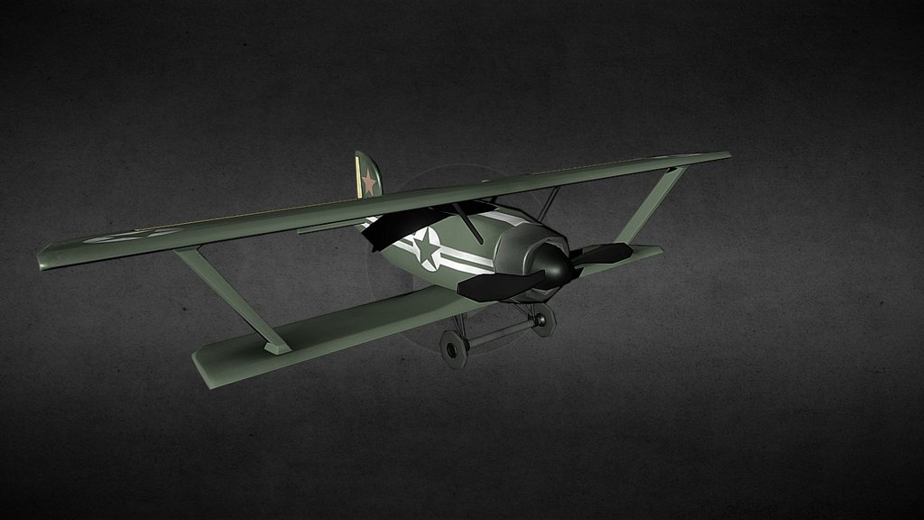 Low Poly Plane - Download Free 3D model by bizontribe (@bizonhorde ...