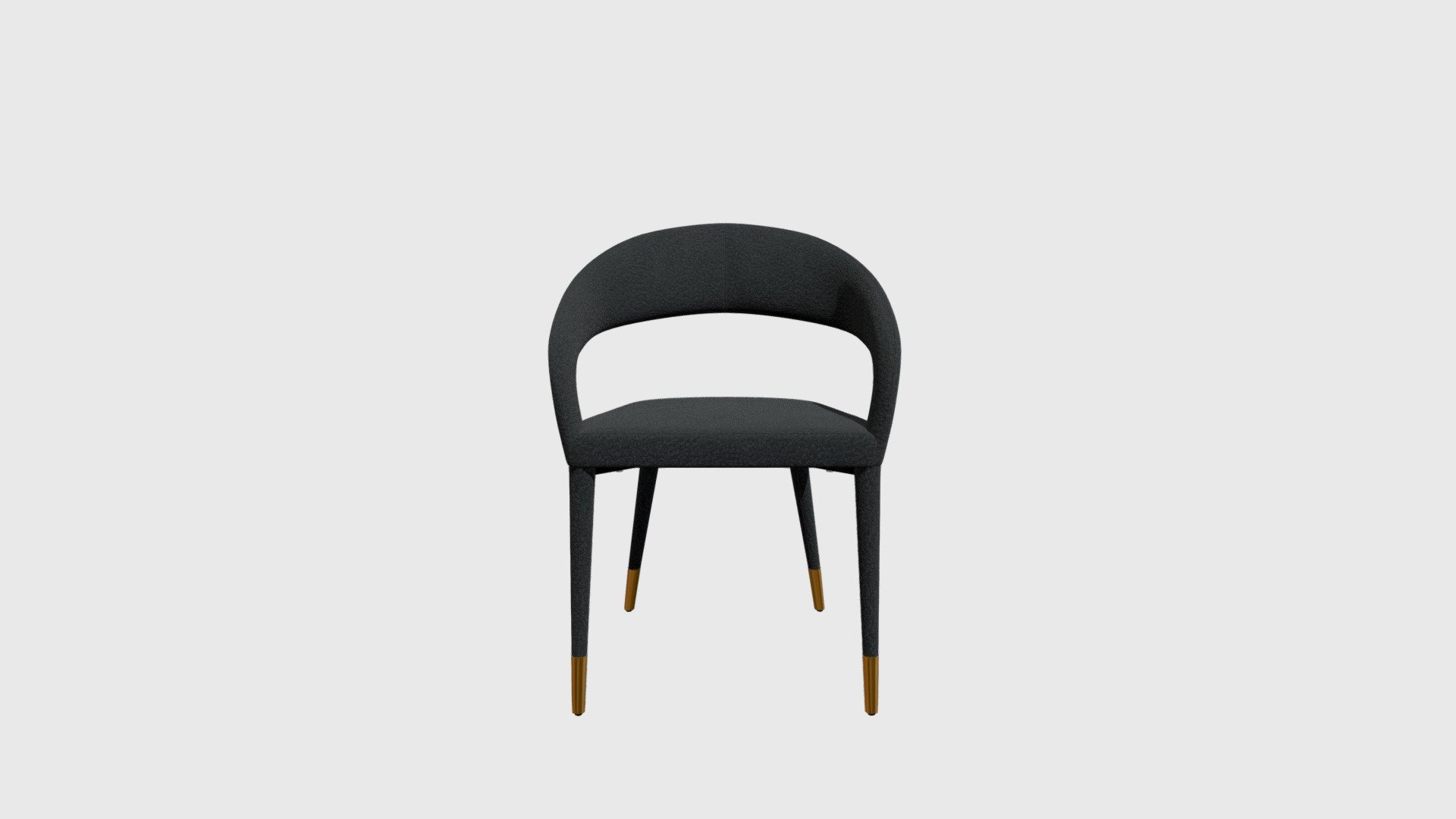 Moulin Dining Chair- Black Boucle - 3D model by Koalaliving.marketing ...
