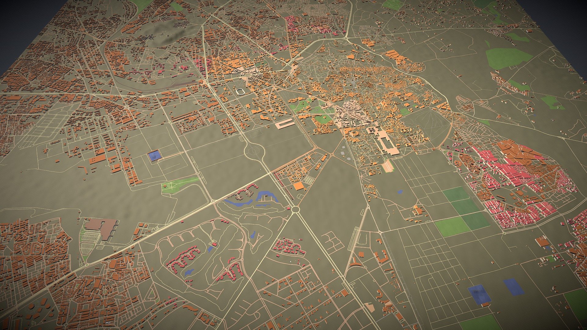 Marrakesh Morocco - city and urban - Buy Royalty Free 3D model by Jinda ...