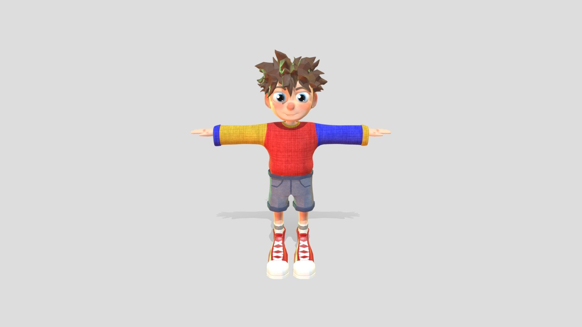Pebbles Character Model - Download Free 3D model by Spaxeboi [0145a63 ...
