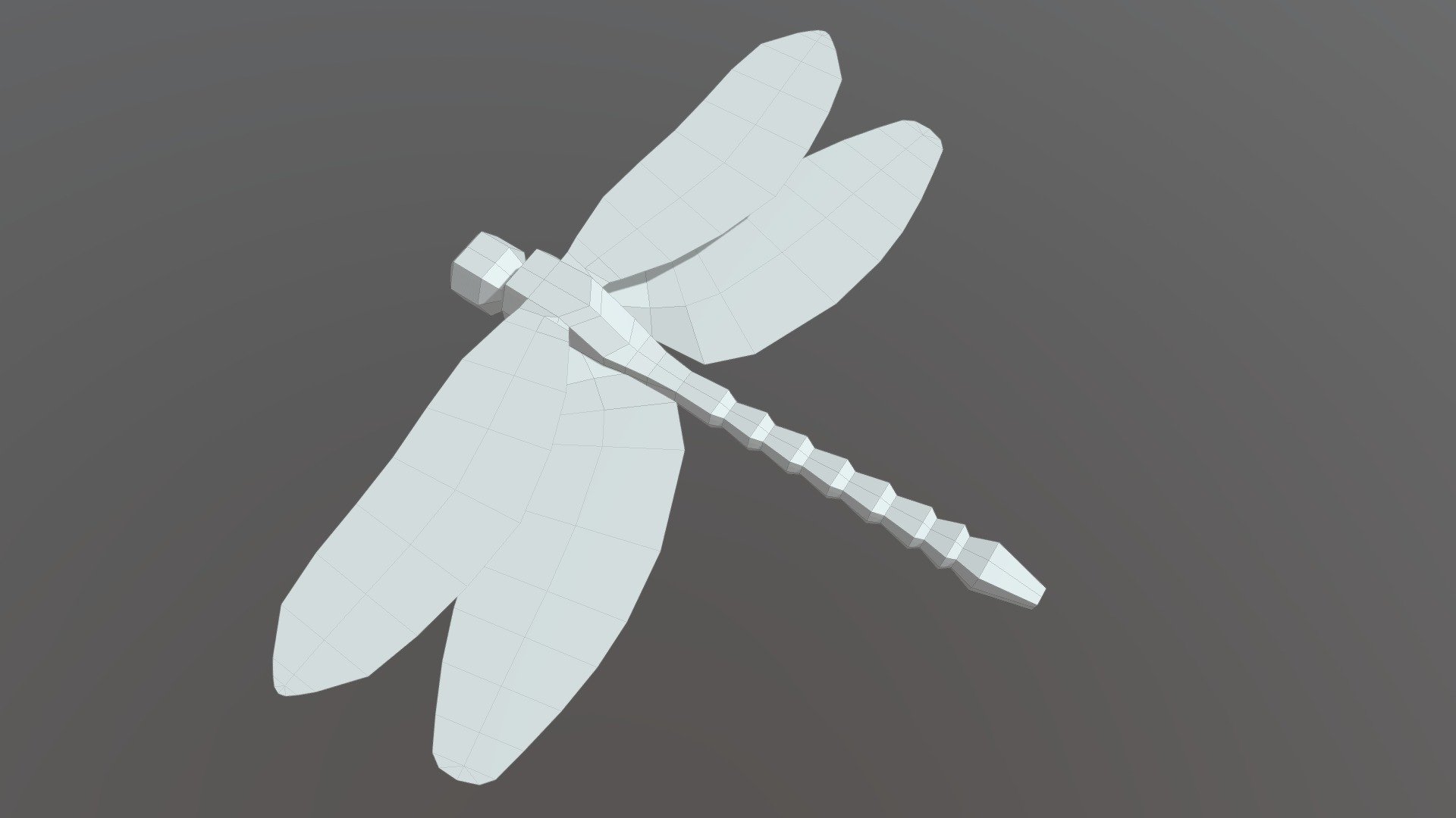 Dragonfly model for papercraft - Buy Royalty Free 3D model by NatalieV ...