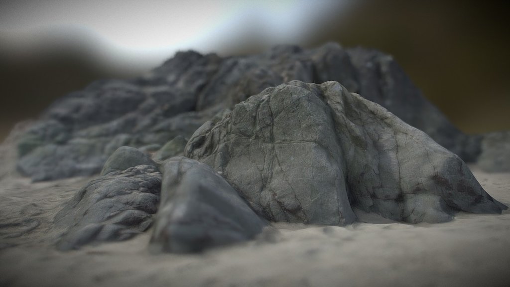 Beach rock- Sparse Cloud Test - 3D model by Pete Hanshaw (@phanshaw ...