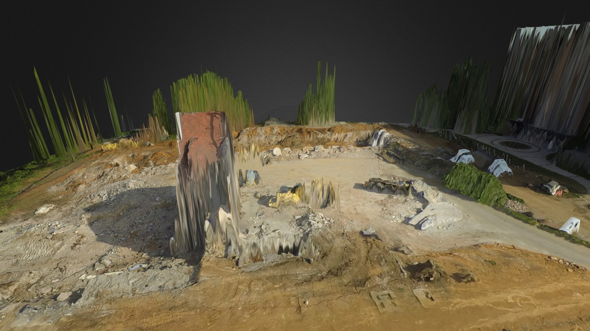 Strong Hall 1 June 14 - Post demolition - 3D model by jmoersch [0147412 ...