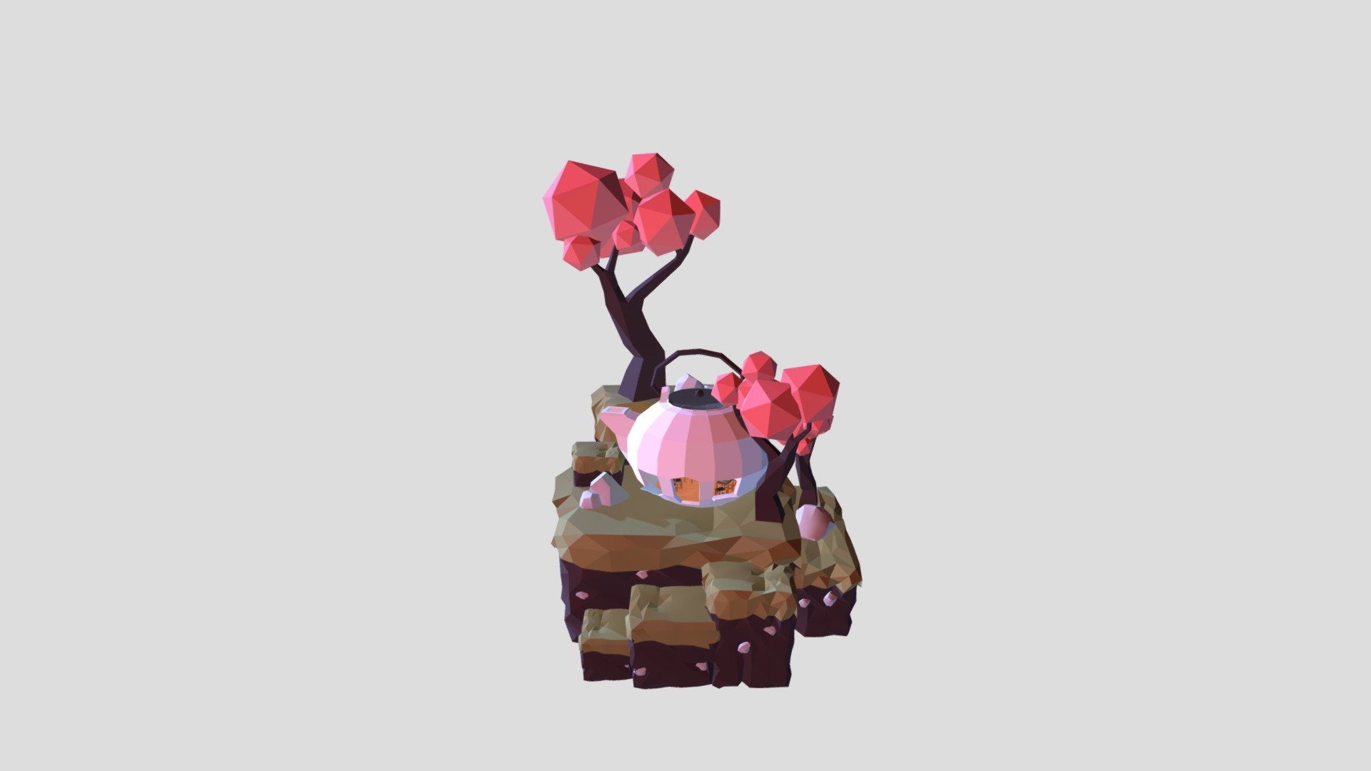 Pot Land Model - Download Free 3D model by keannavo [0147682] - Sketchfab
