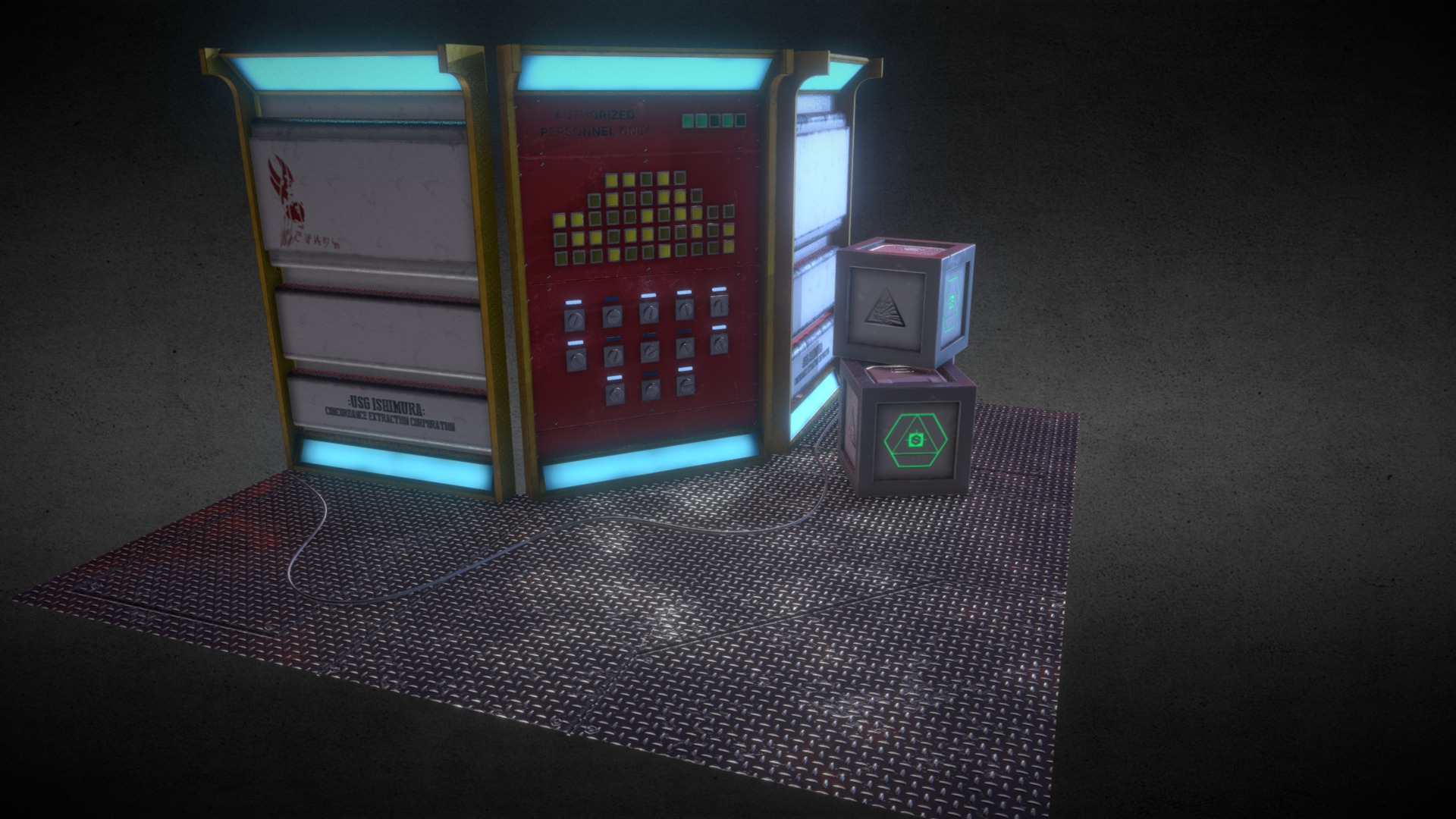 Sci Fi Hall_ Recreated by Swapnil Parmar - 3D model by swapnil_0306 ...