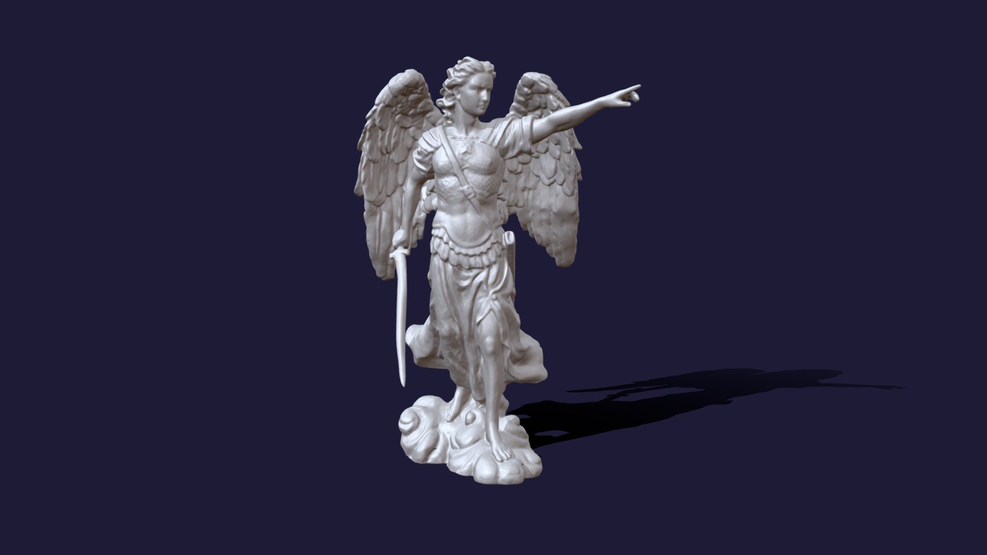 Arch Angel Gabriel - Buy Royalty Free 3D model by Stephane.CelticVerse.Hodgson (@CelticVerse ...