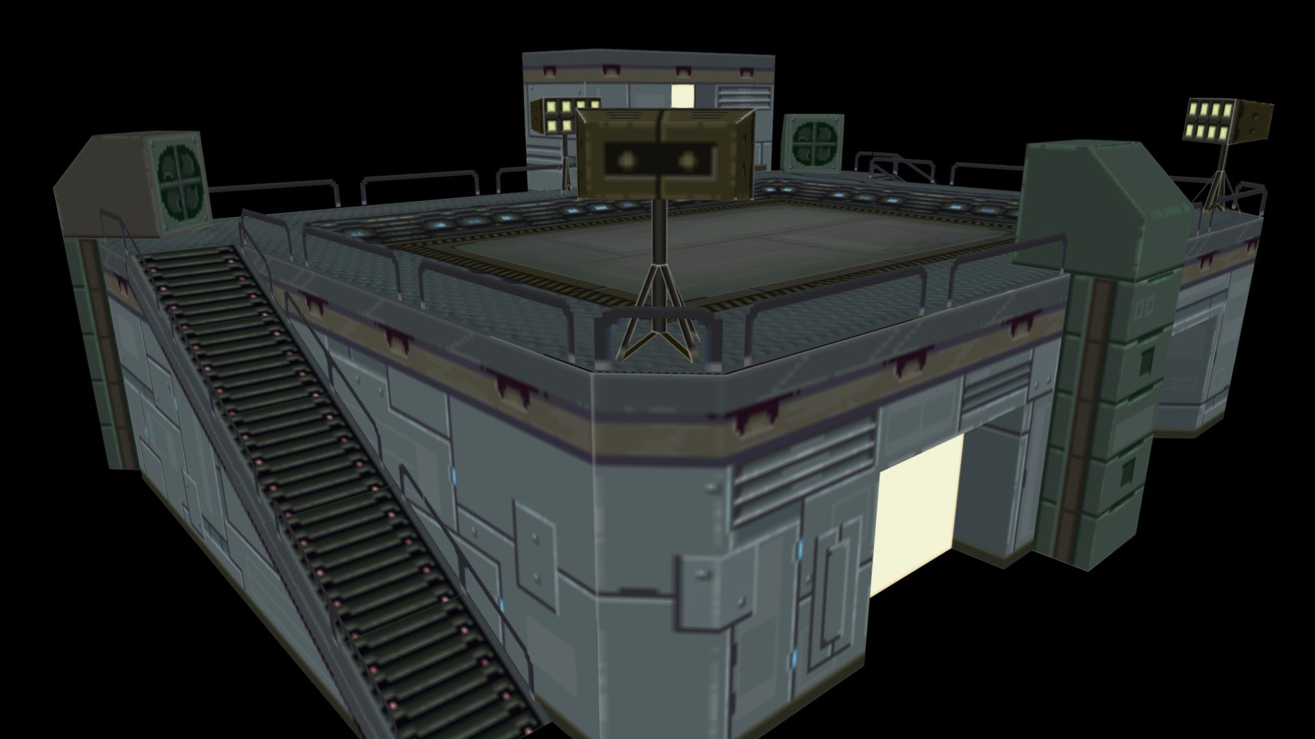 Landing Pad - 3D model by zachtothefuture [0148c94] - Sketchfab