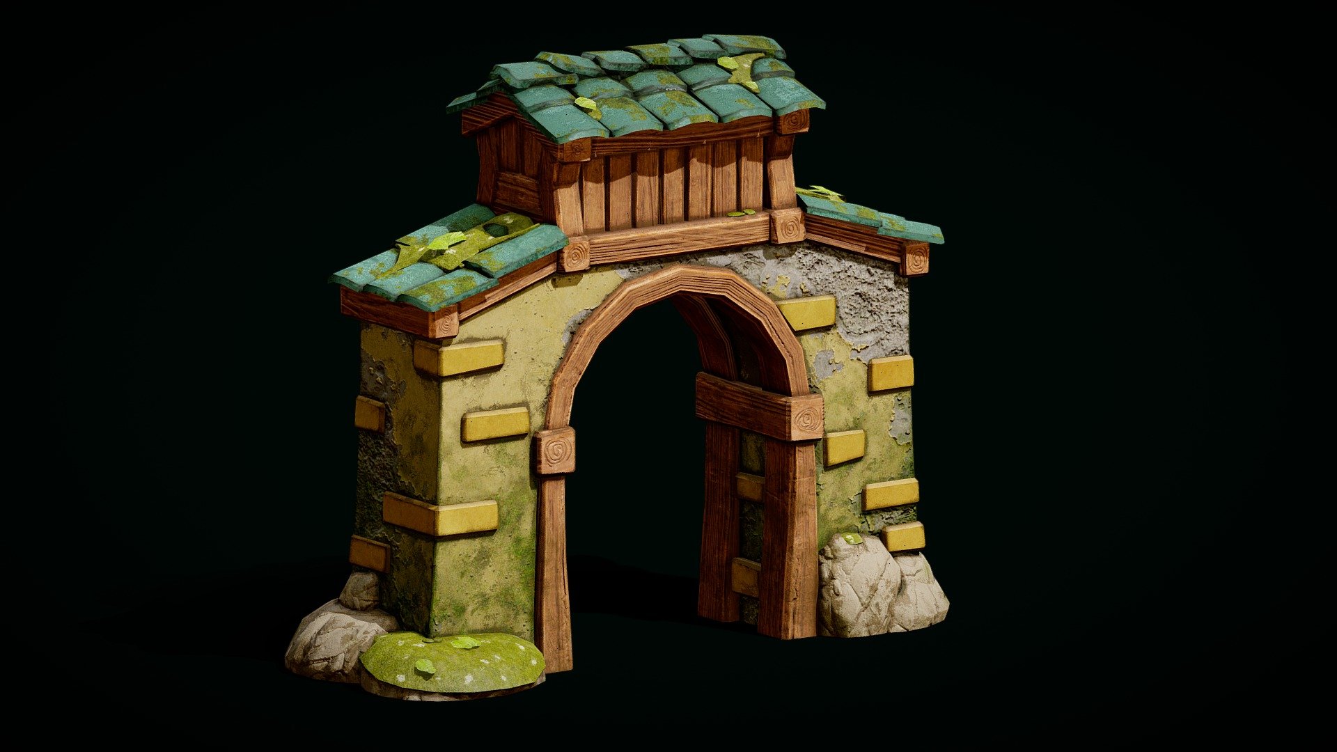 Arch Stylized - Download Free 3D model by ulucuvute [0148d36] - Sketchfab