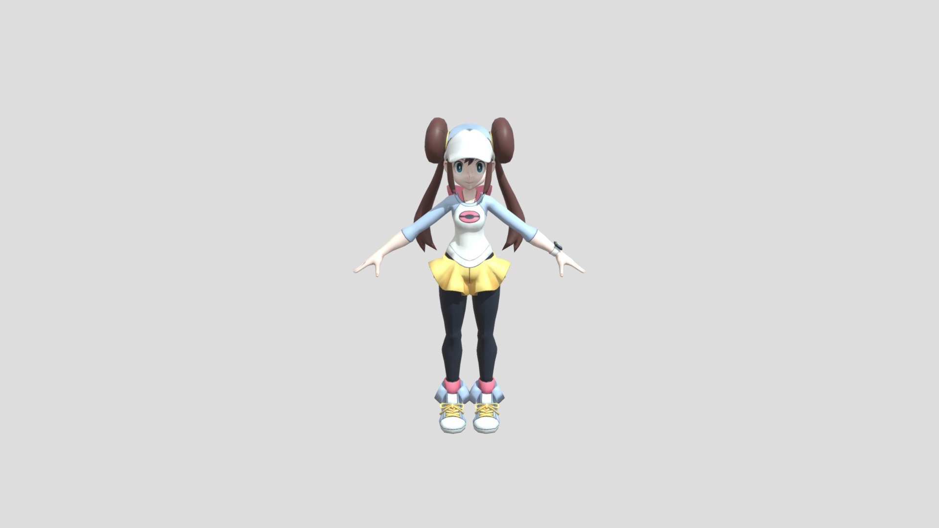 Rosa - Pokemon - Download Free 3D model by Chechorams16 [0148e44 ...